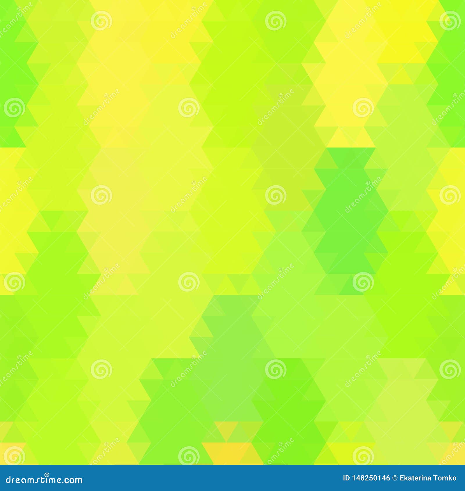 Yellow Green Triangular Background. Polygonal Style. Layout for Advertising. Eps 10 Stock ...