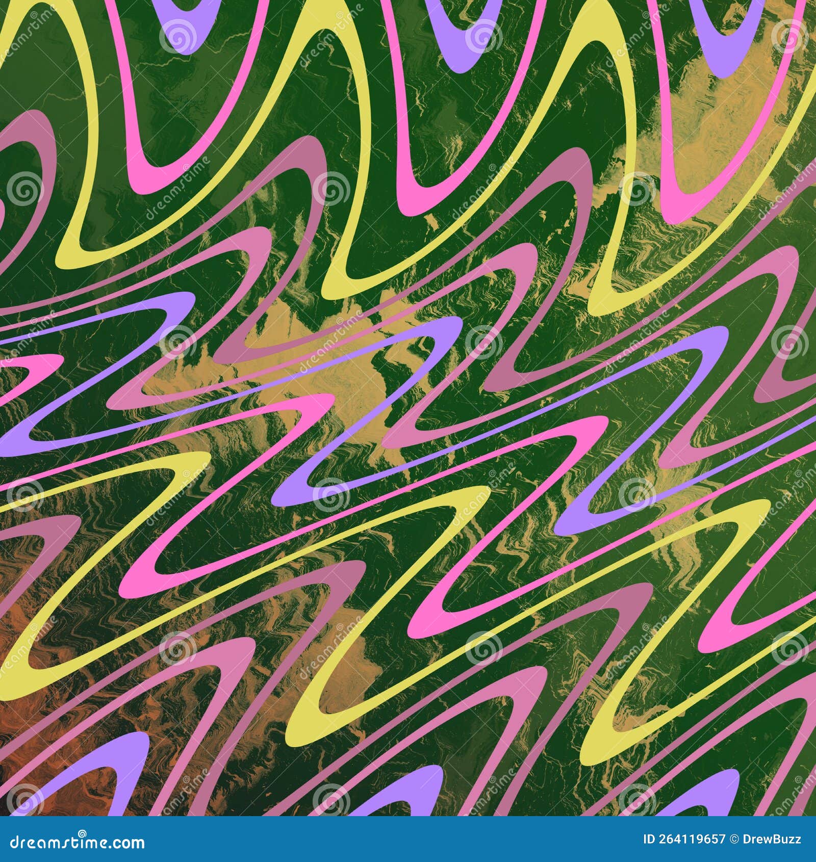 Yellow Green Wave Square Waveform Pattern Waves Lines Wavelength ...