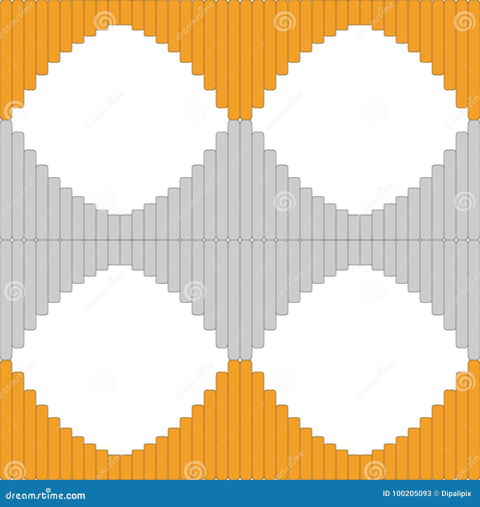 Yellow and Grey Abstract Column Background Stock Vector - Illustration ...