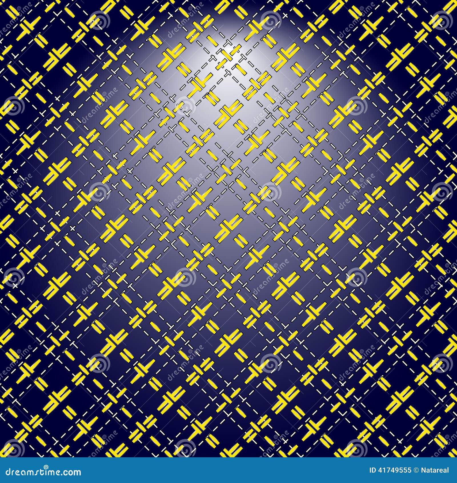 Yellow Grid on a Lighting Background Stock Vector - Illustration of ...