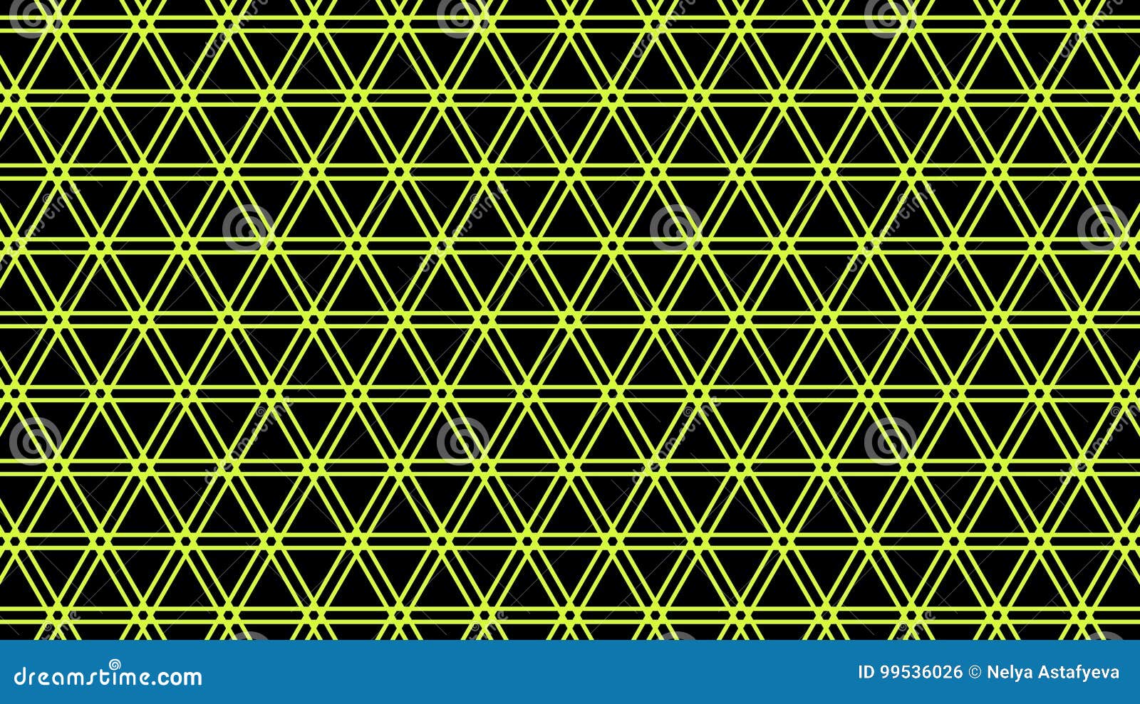 Yellow Grid. Seamless Texture. Geometric Pattern. Stock Illustration ...