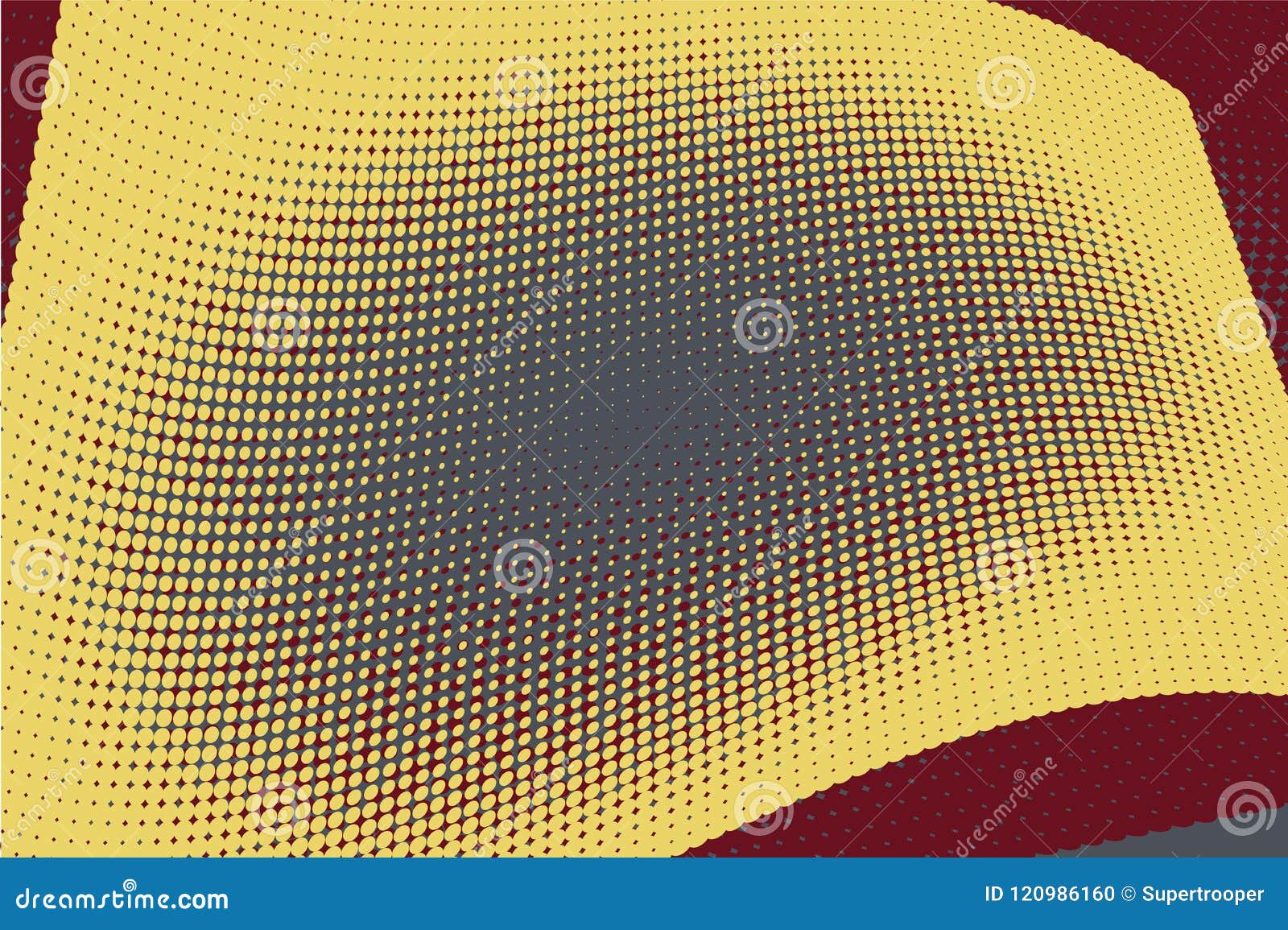 Yellow Halftone Circle Background Stock Vector - Illustration of ...