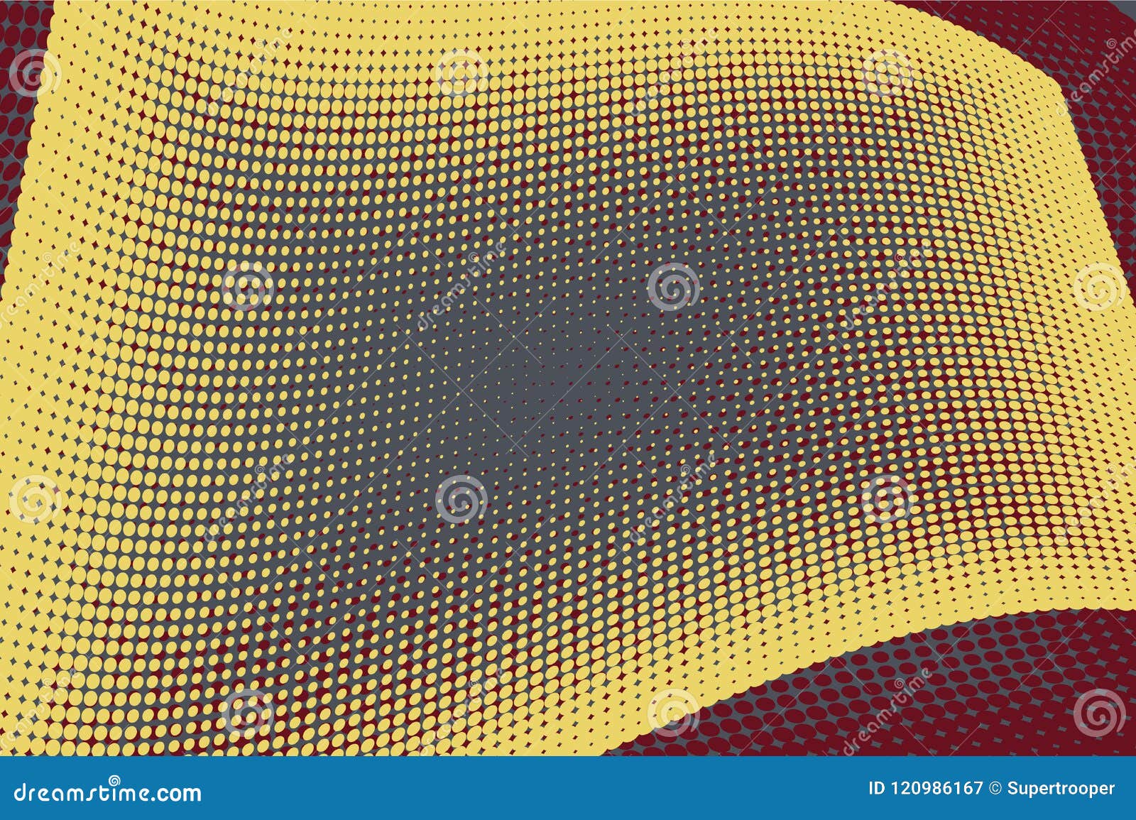 Yellow Halftone Circle Background Stock Vector - Illustration of repeat ...