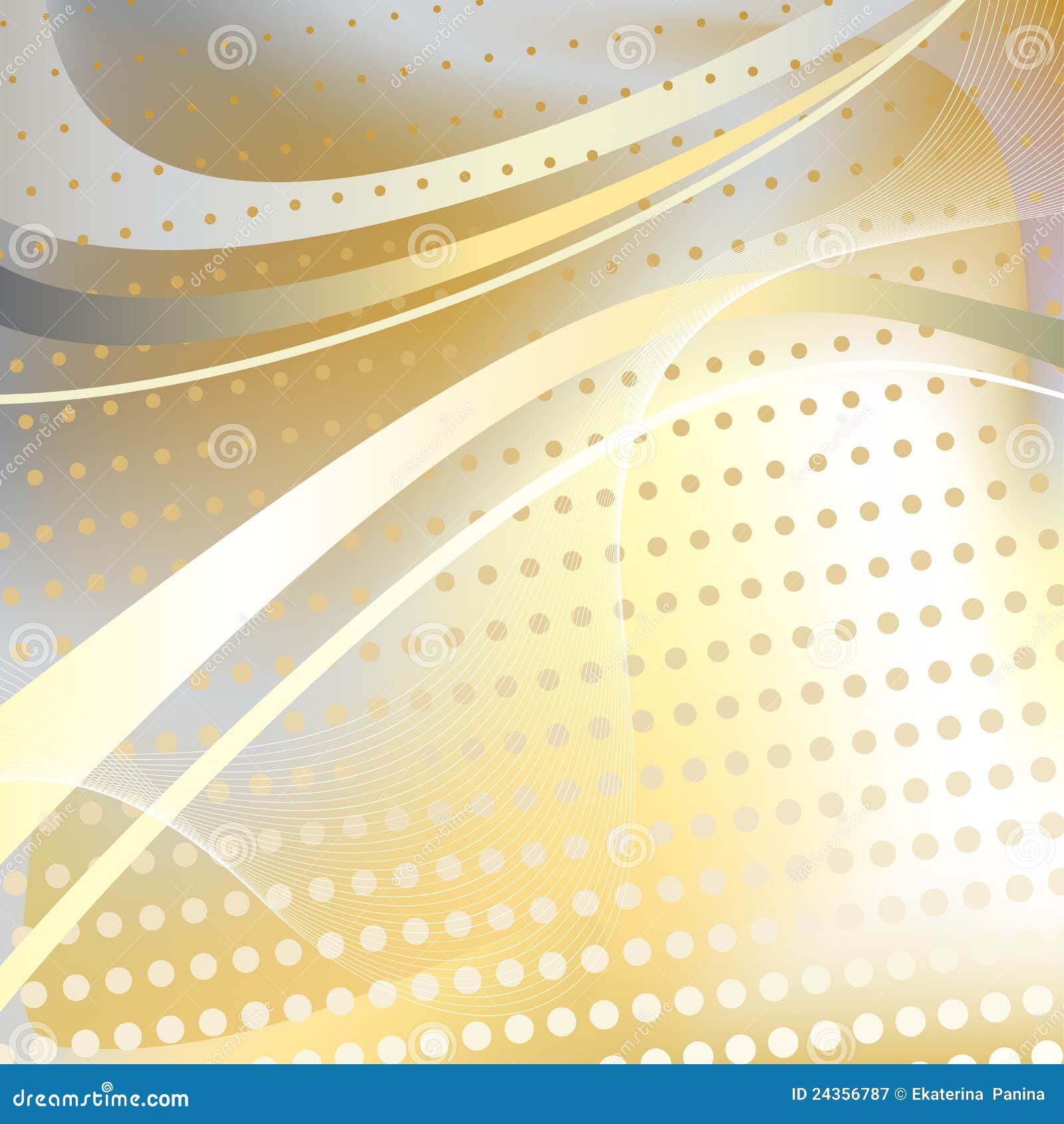 Yellow Halftone Dots Wallpaper. Marketing Vector Backdrop I ...