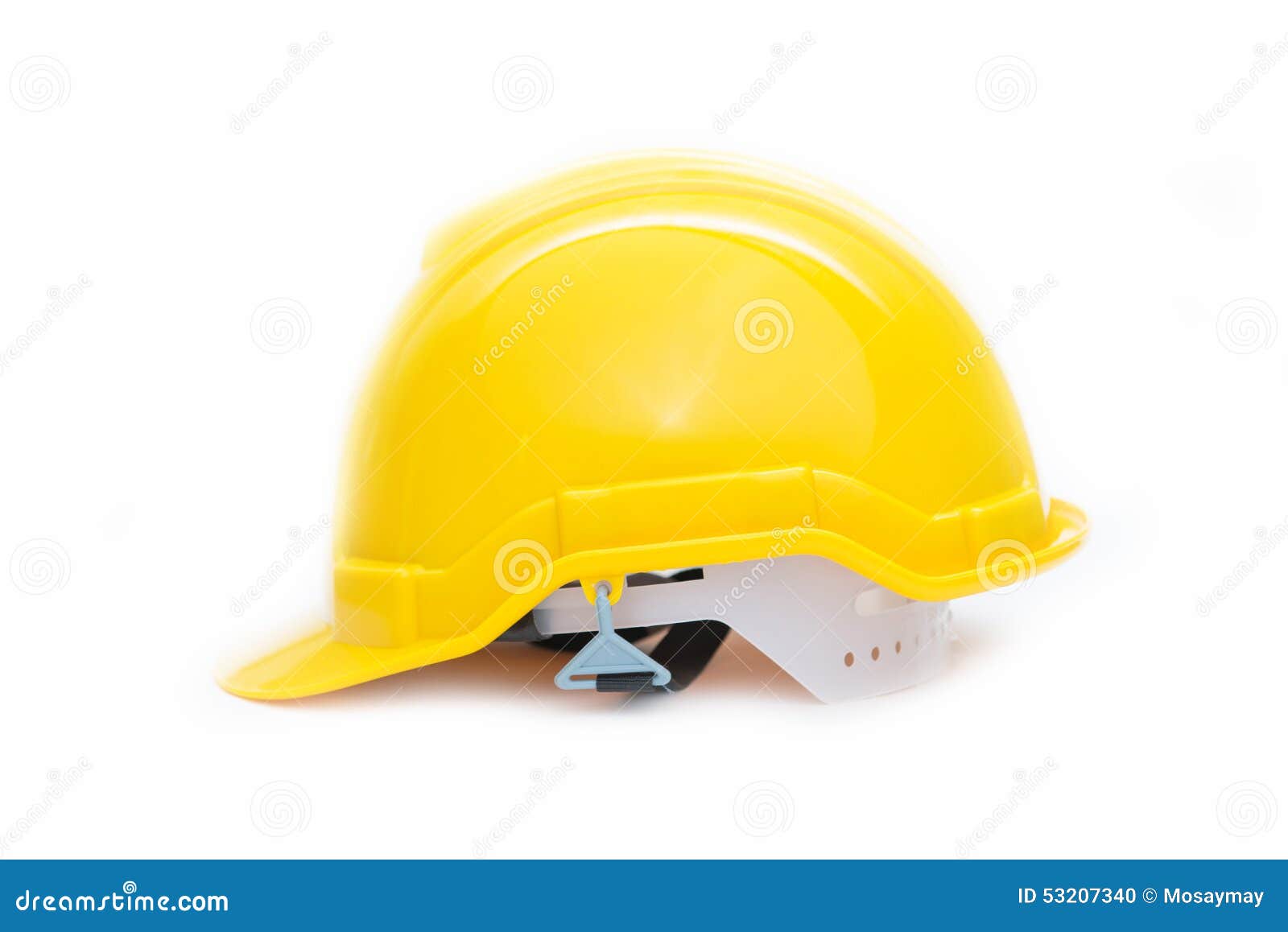 Yellow Halmet Safety for Head Stock Photo - Image of prevent, human ...
