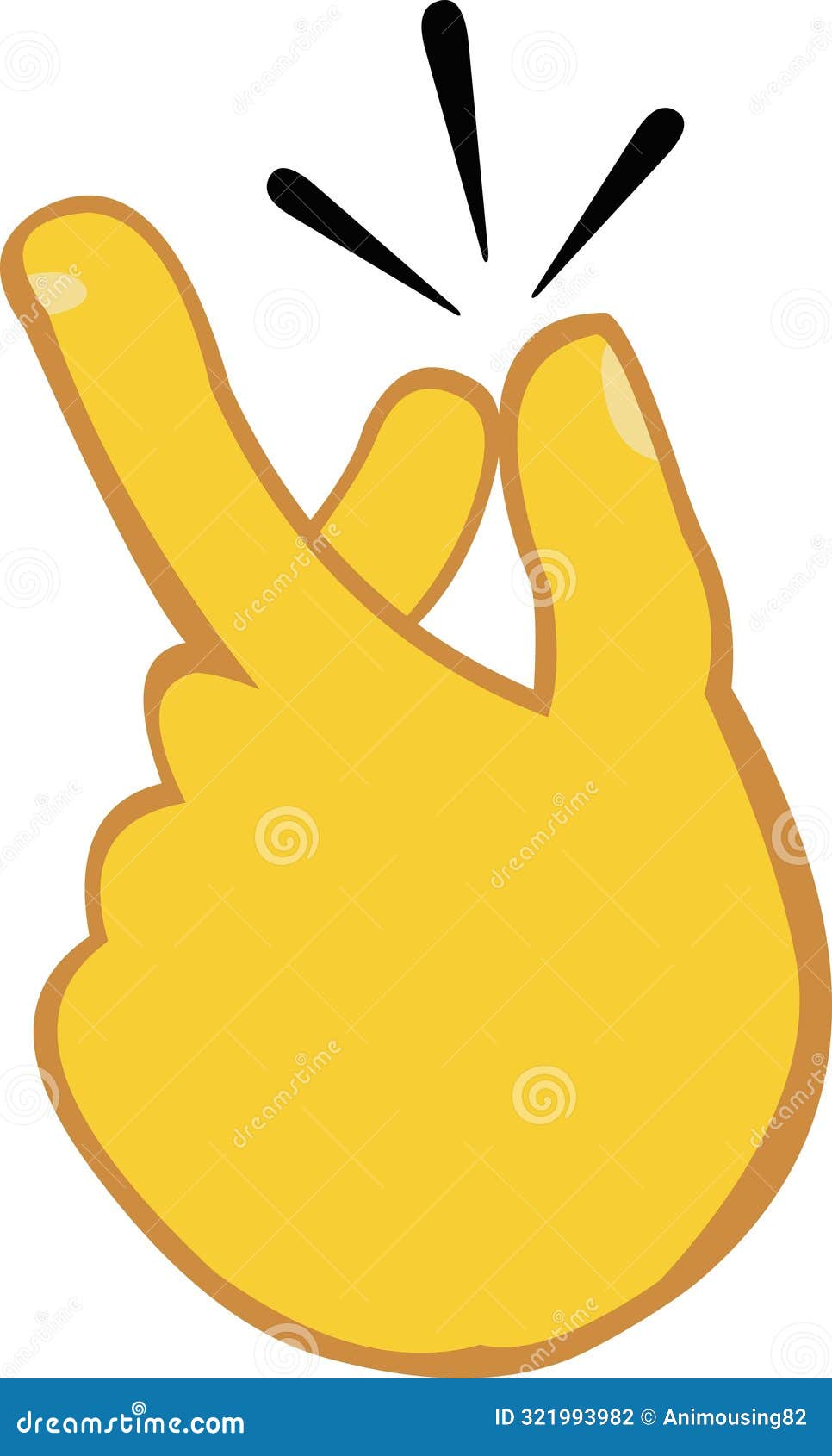 Yellow Hand Fingers Snapping Cartoon Stock Vector - Illustration of ...