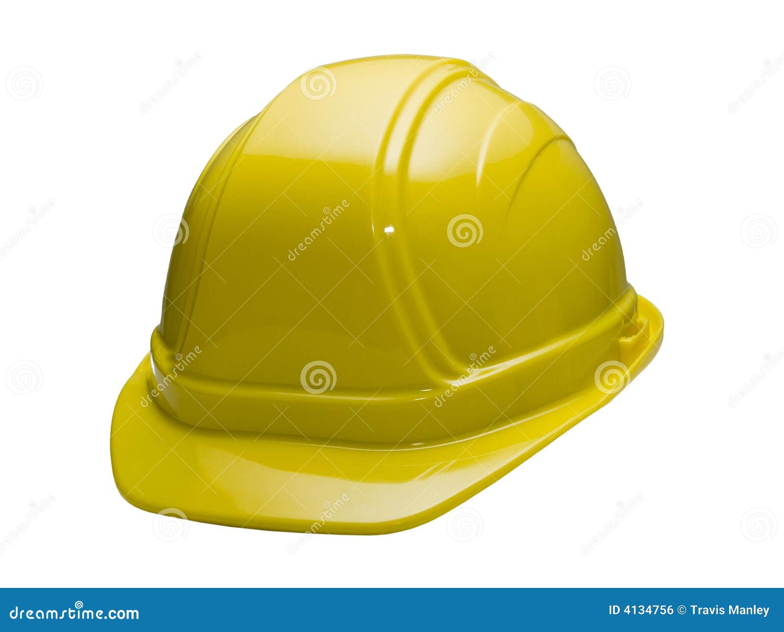 Yellow Hard Hat stock photo. Image of industry, business - 4134756
