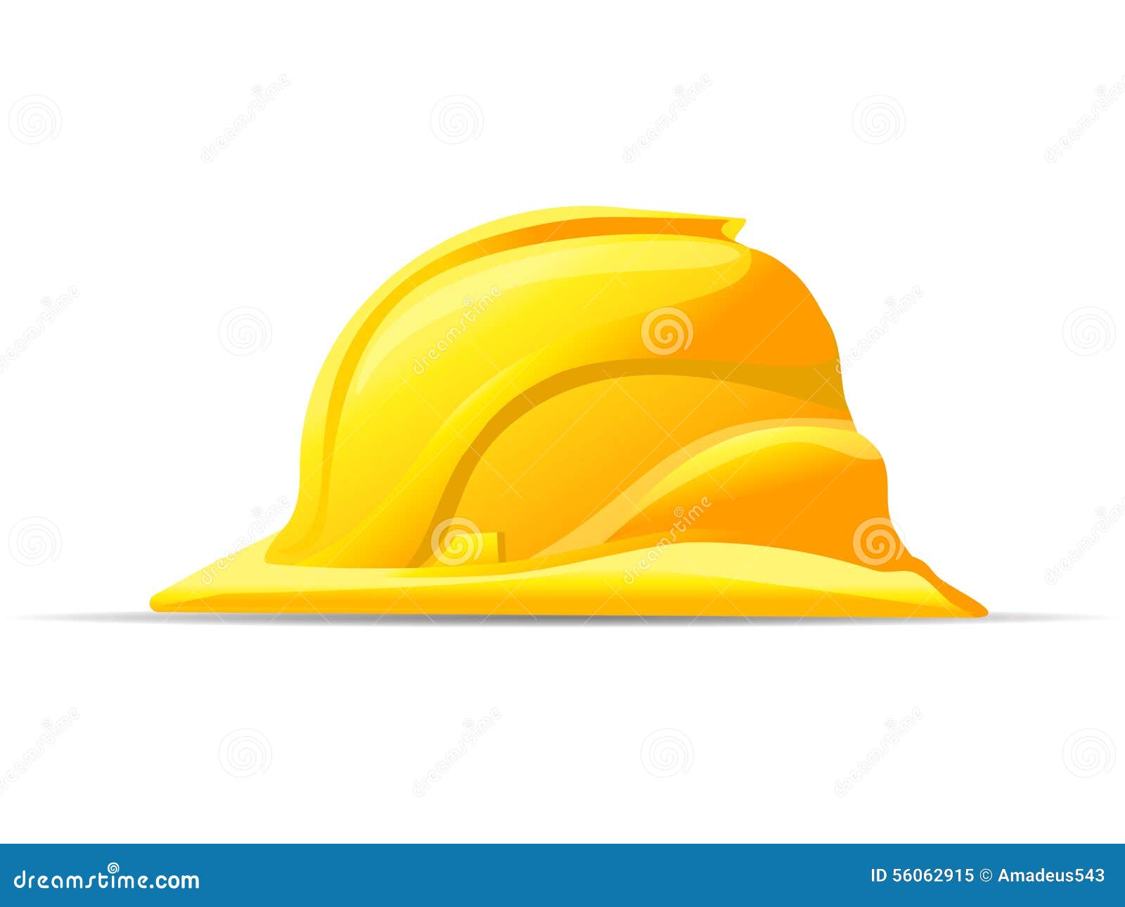 Yellow Hard Hat Safety Symbol Vector Icon Stock Vector - Illustration ...