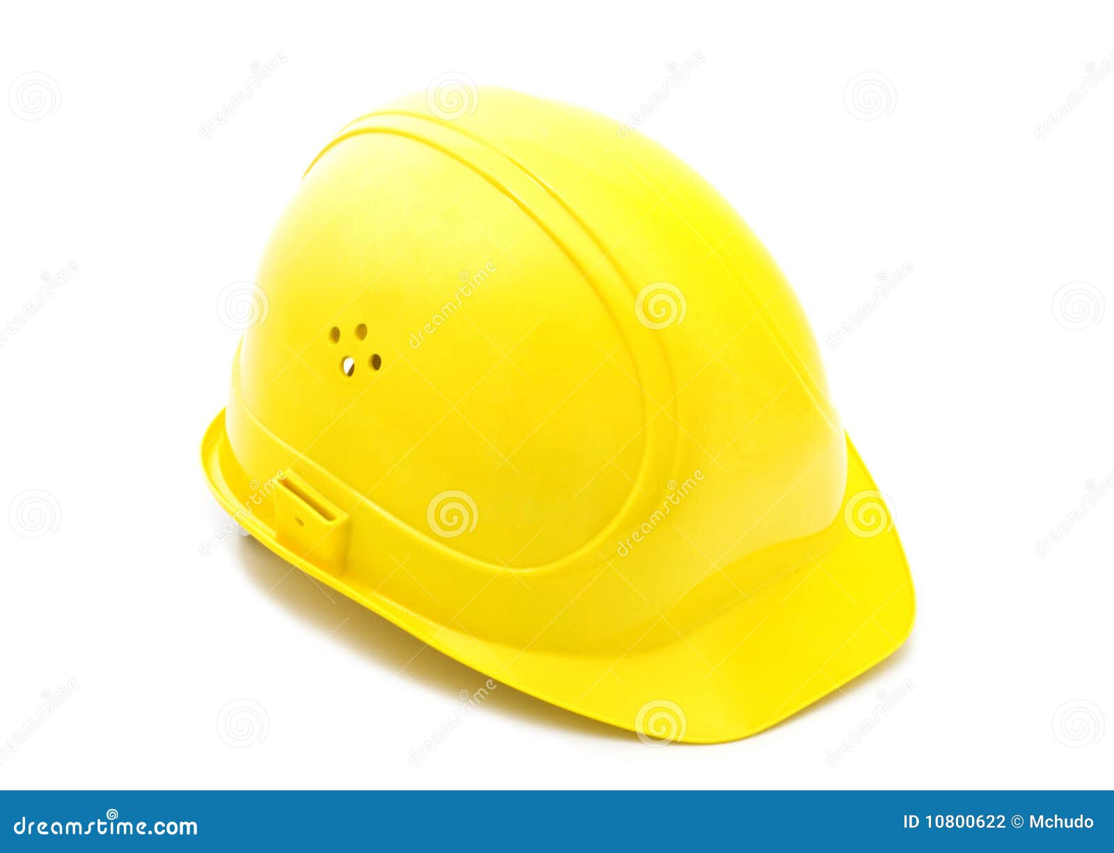 Yellow helmet stock photo. Image of white, industry, contractor - 10800622