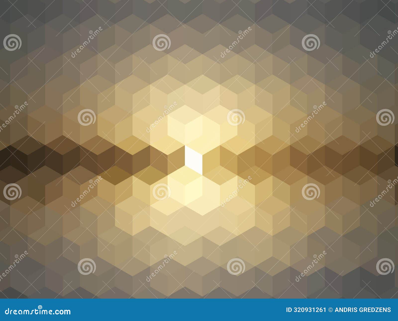 Yellow hex cube background stock illustration. Illustration of circle ...