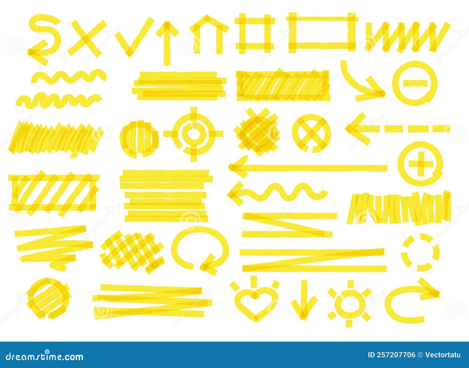 Underline Up Arrow Vector Icon On White Background. Flat Vector ...