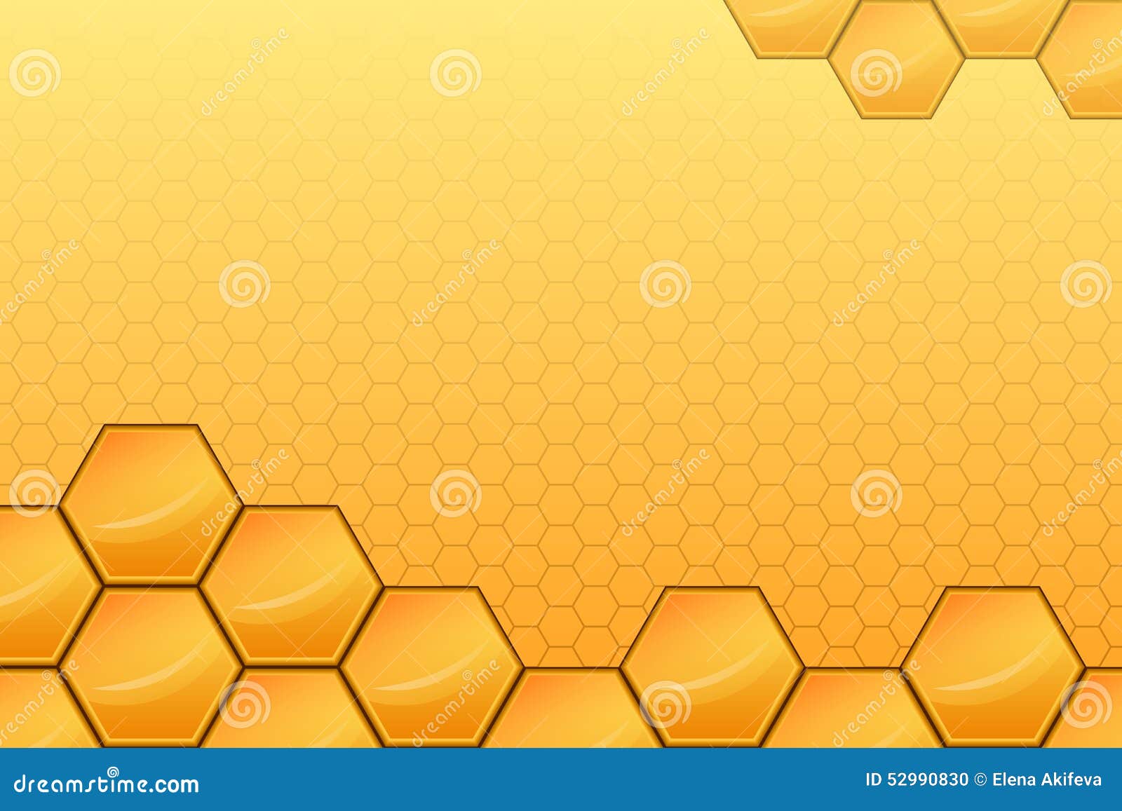 Yellow Honey Abstract Background Stock Vector - Illustration of bright ...