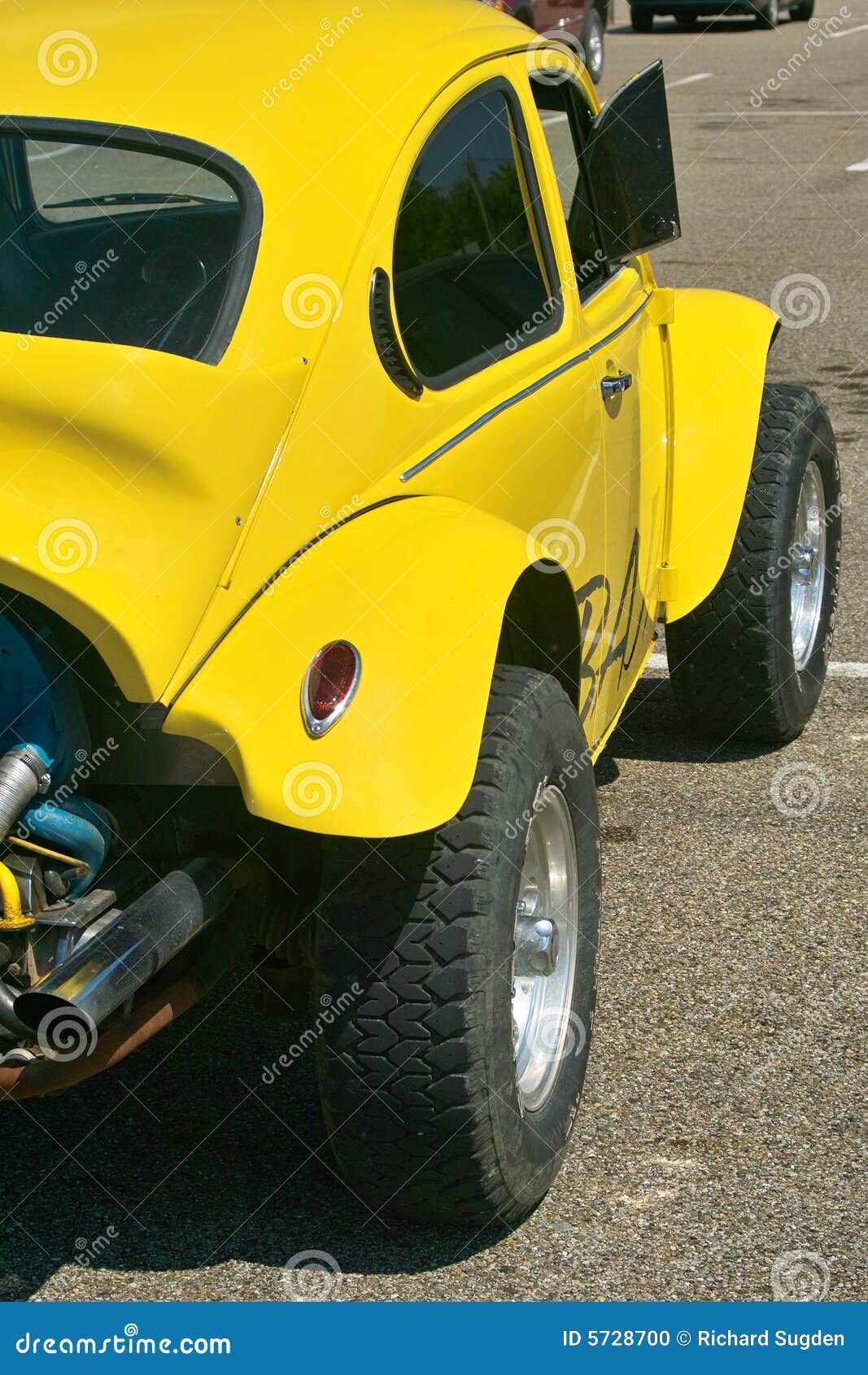Yellow hot rod car stock photo. Image of automobile, speedy - 5728700