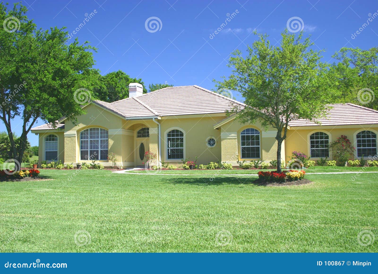 Yellow House Wall Texture Stock Photo | CartoonDealer.com #192986520