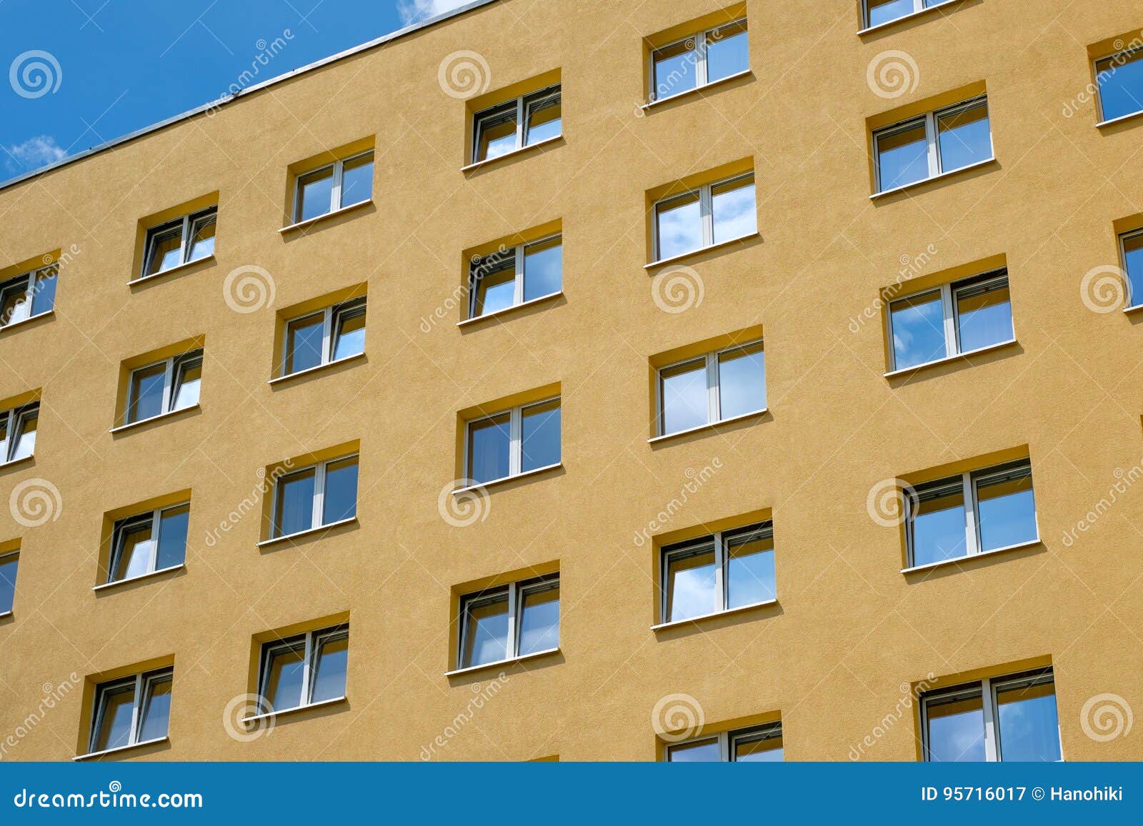 Yellow House Facade , Windows, Building Exterior Windows, Building ...