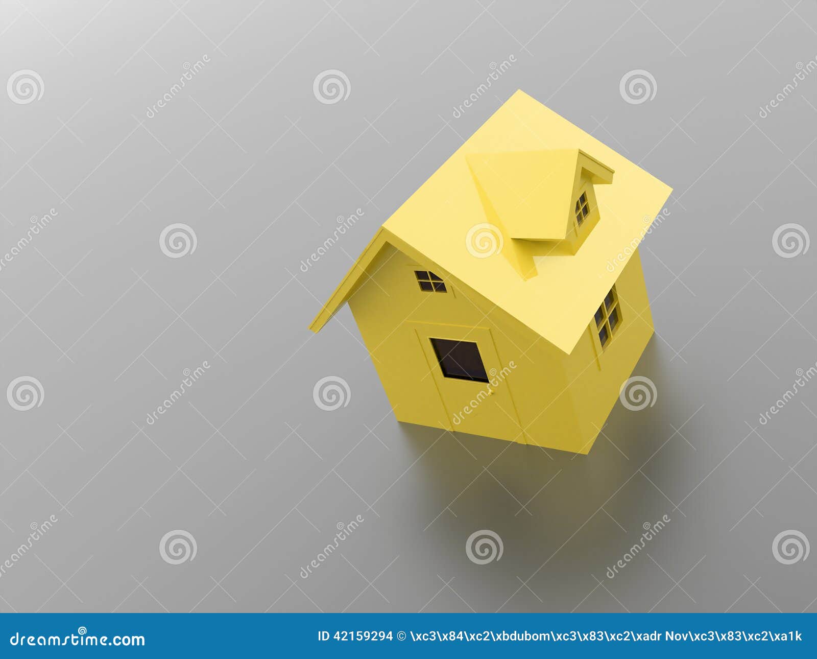 Yellow house icon stock illustration. Illustration of icon - 42159294