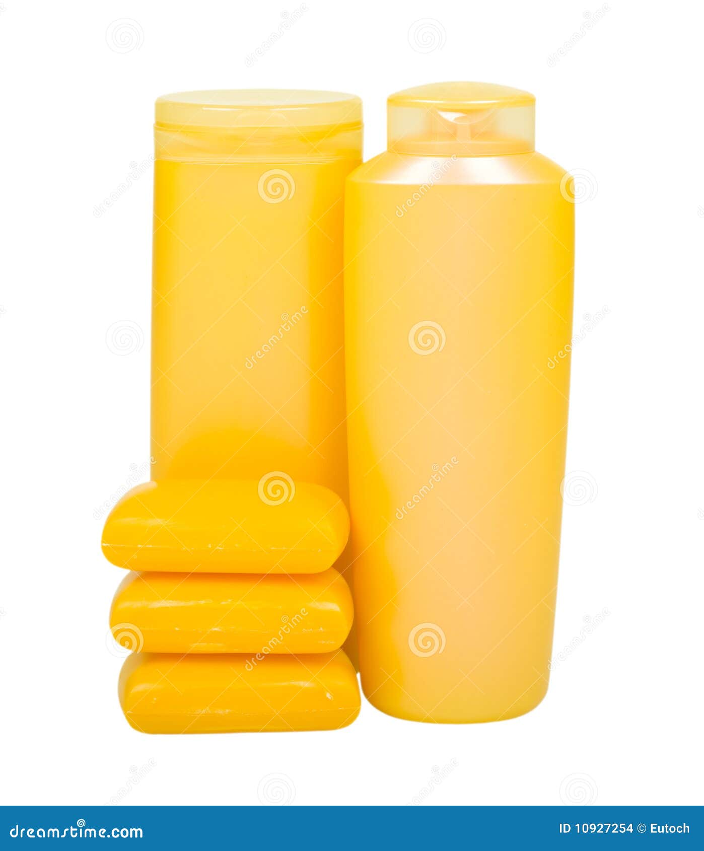 Yellow Hygienic Products stock photo. Image of liquid - 10927254