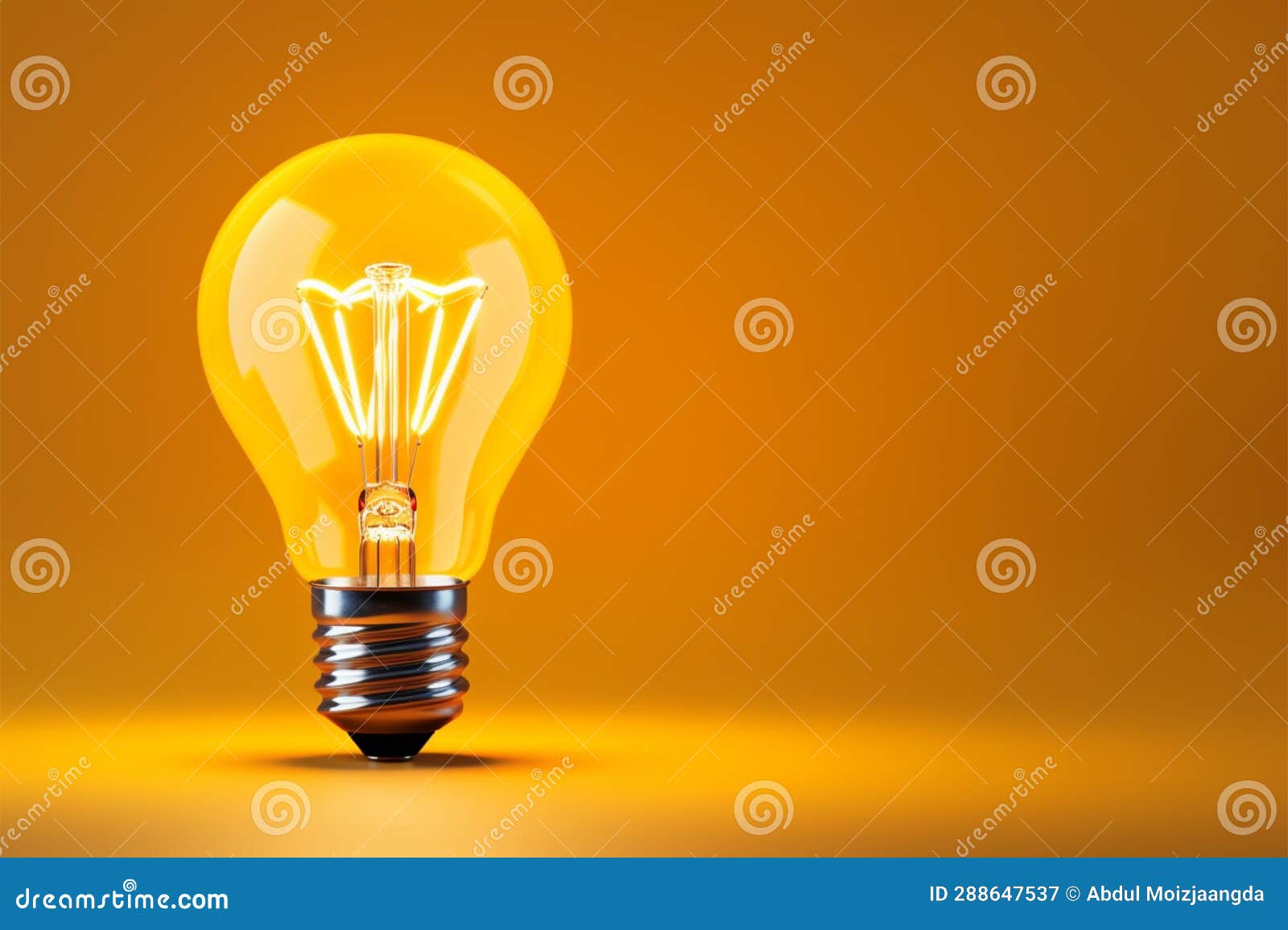 Yellow Idea Template Element Stock Illustration - Illustration of ...