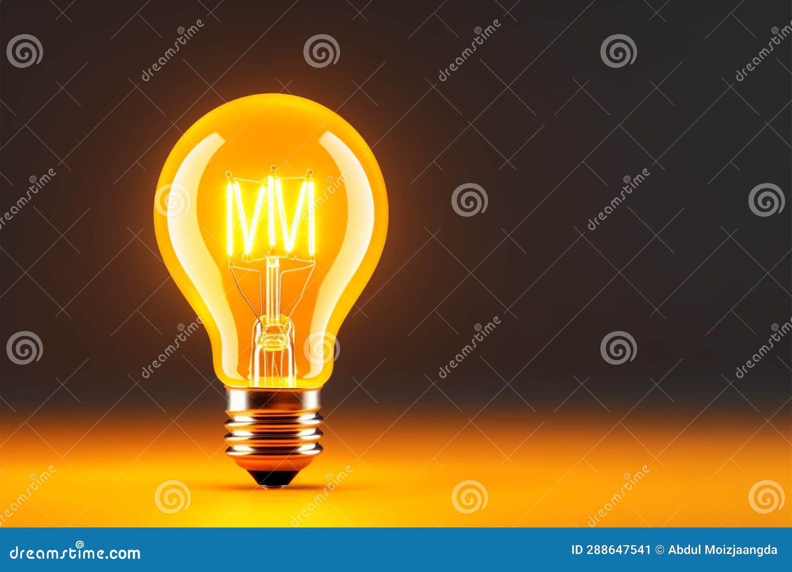 Yellow Idea Template Element Stock Illustration - Illustration of ...