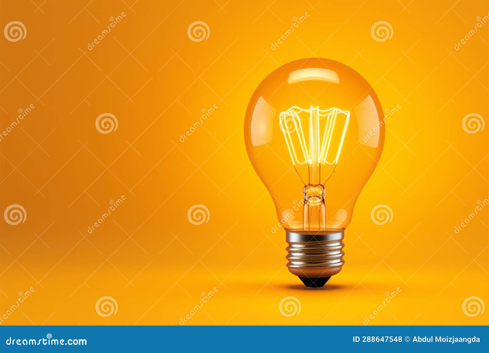 Yellow Idea Template Element Stock Illustration - Illustration of ...