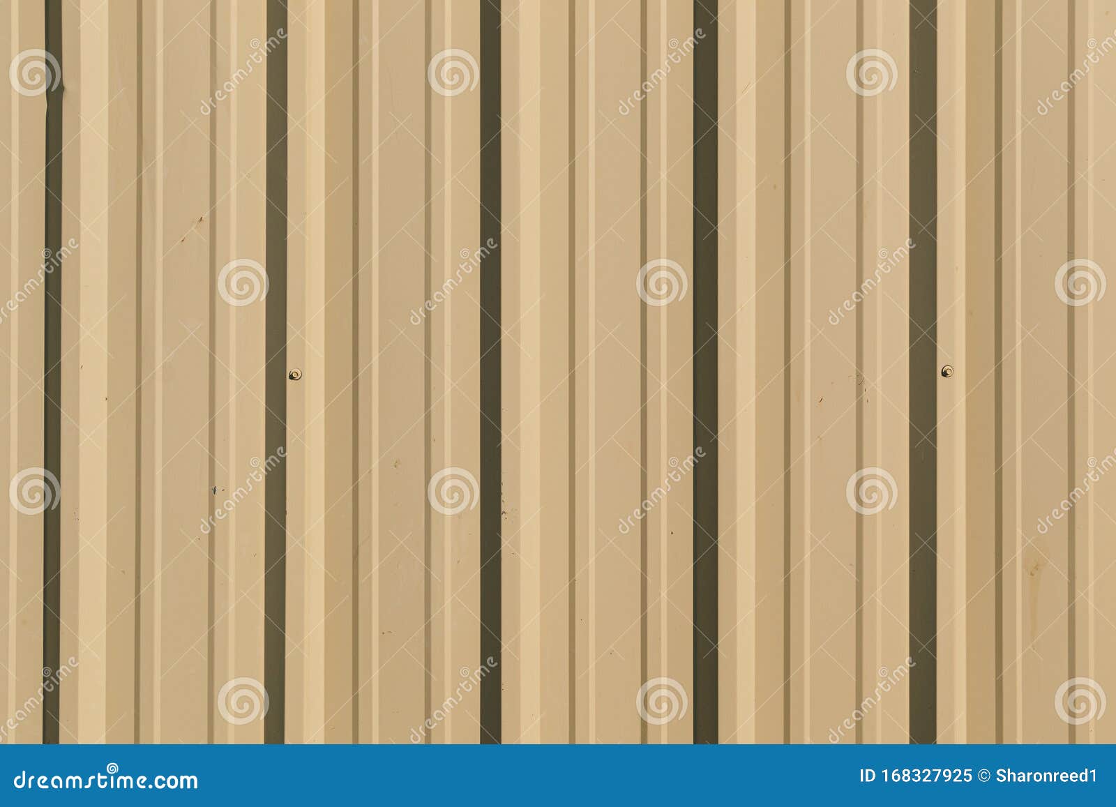 Yellow Metal Siding Background Texture Stock Image - Image of eroded ...