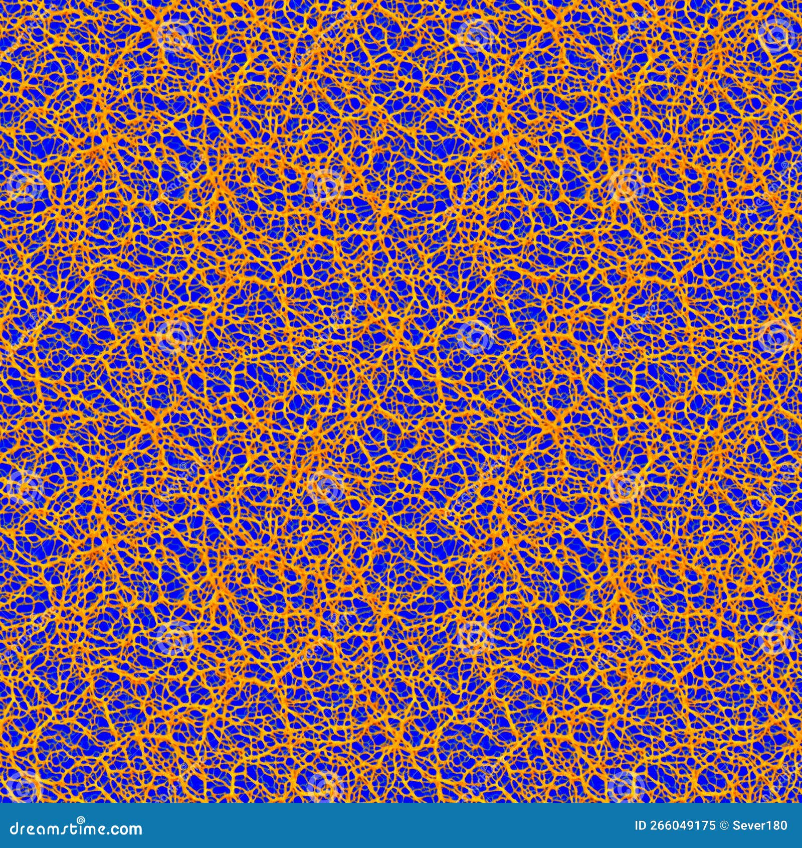 Yellow Intertwining Threads on a Blue Background. Texture. Seamless ...