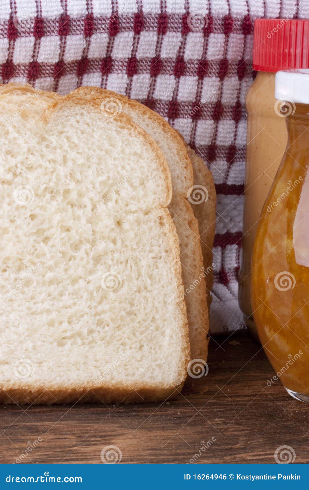 Yellow jam and bread stock photo. Image of bread, jelly - 16264946