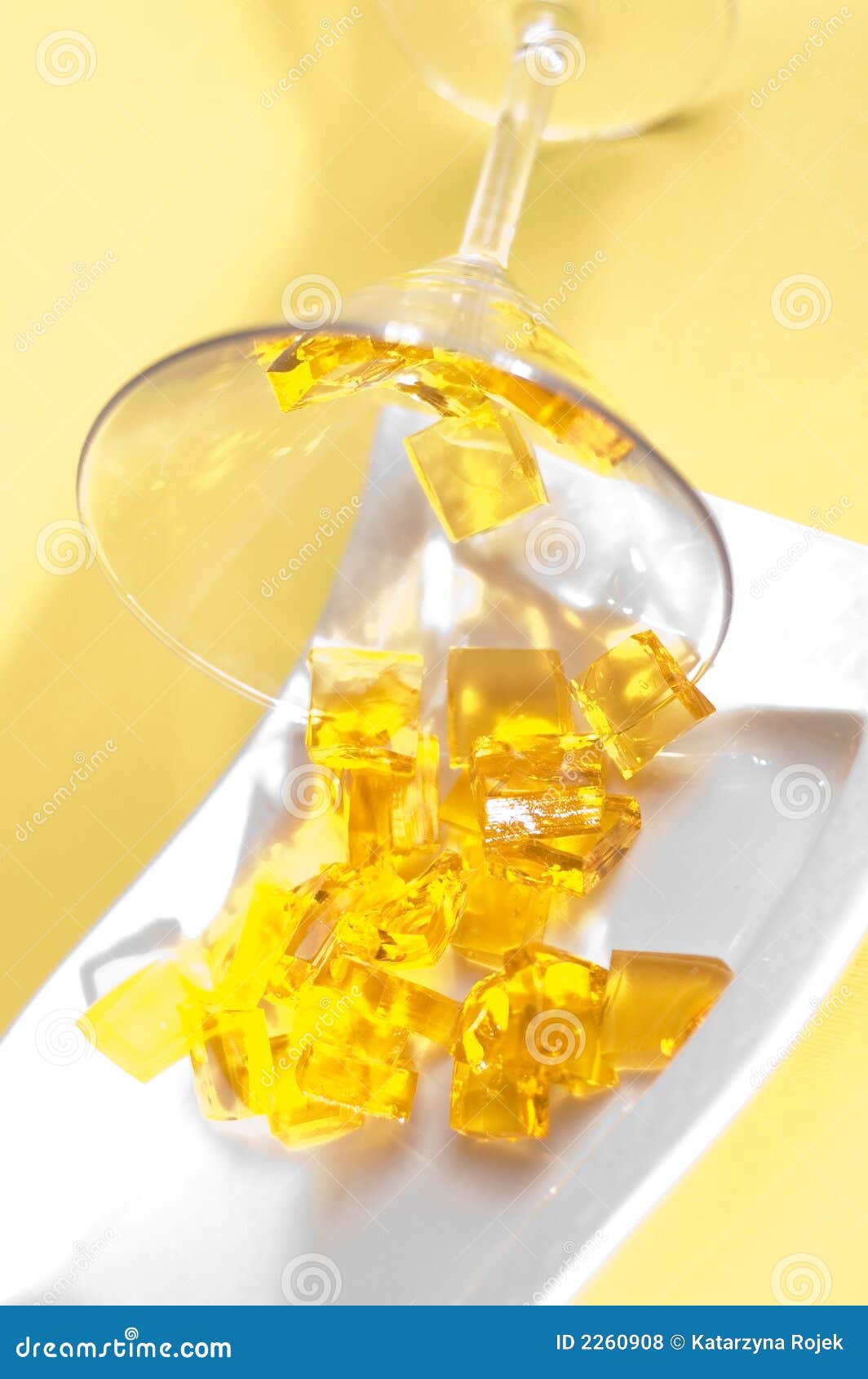 Yellow jelly stock photo. Image of rouge, fine, sweet - 2260908