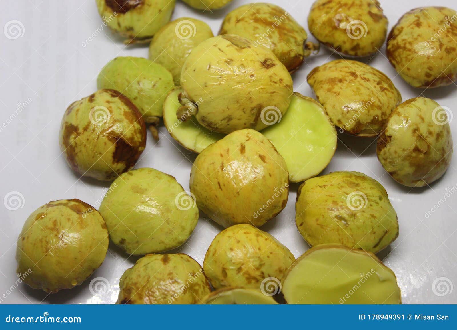 Yellow Jengkol Fruit from Indonesia Stock Image - Image of food ...