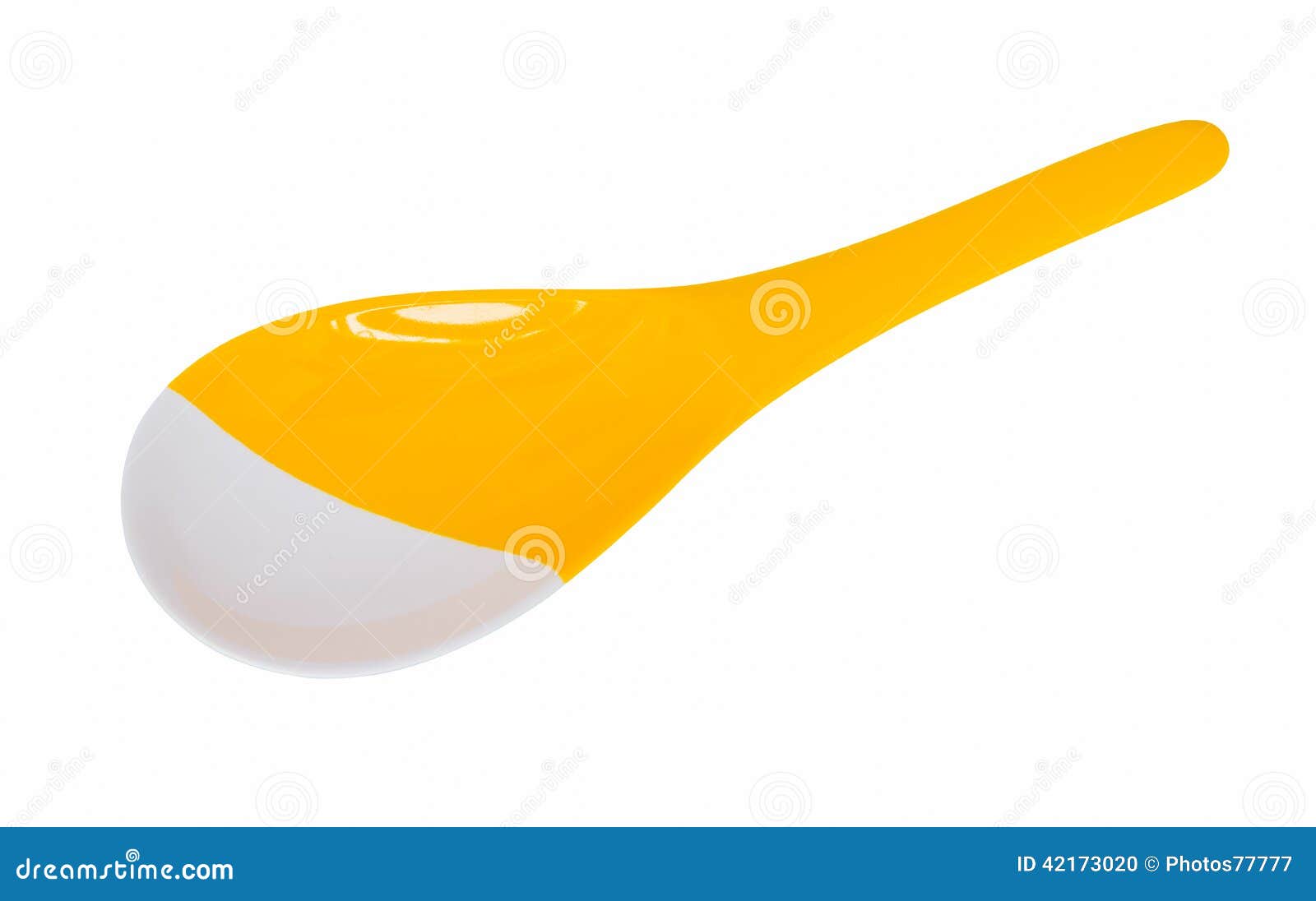 Yellow kitchen ladle stock photo. Image of cook, equipment - 42173020