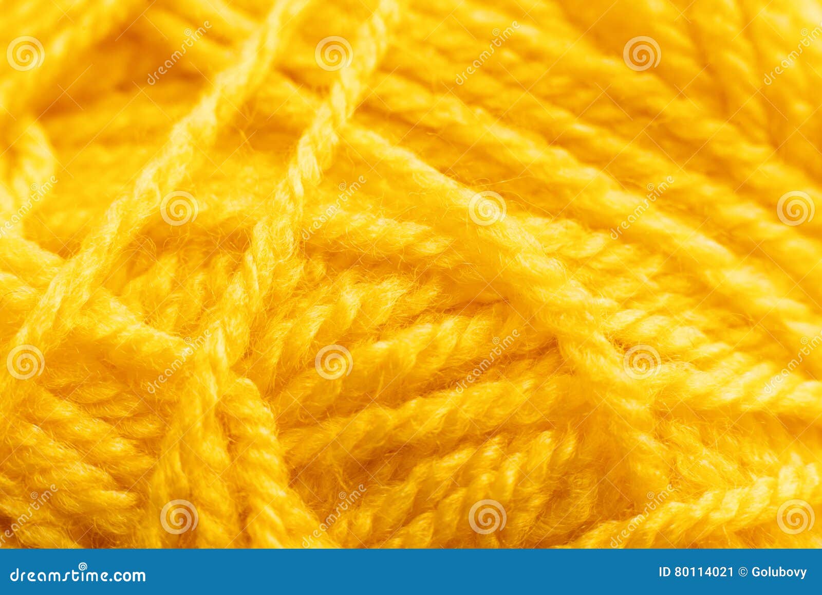Yellow Knitting Thread Texture, Handiwork Backdrop Stock Image - Image ...