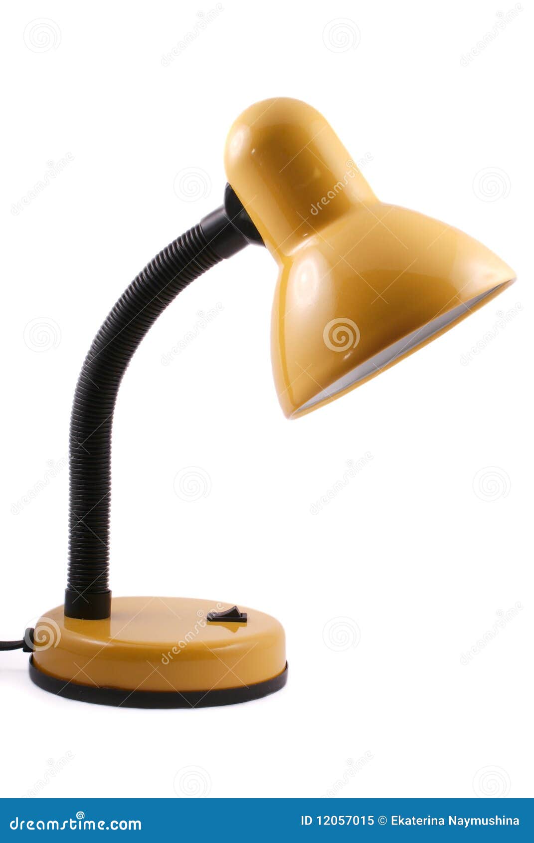Yellow lamp stock image. Image of business, color, ideas - 12057015