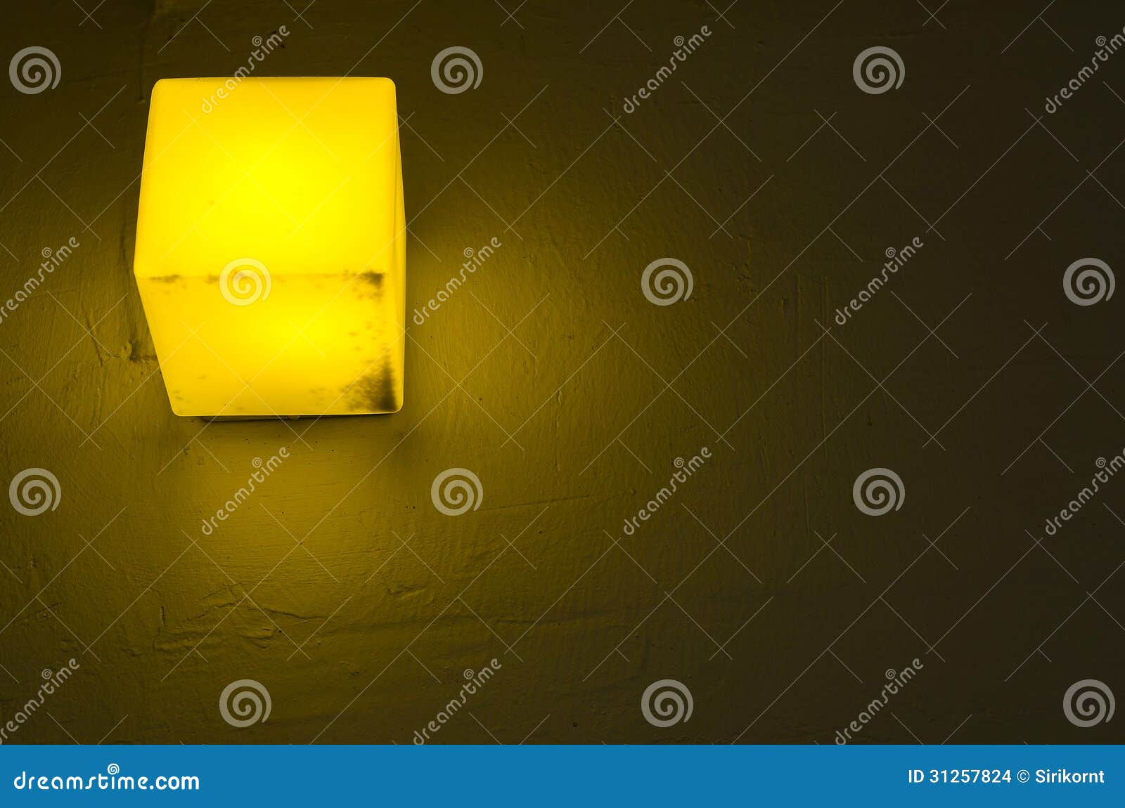 Yellow Lamp Light - Outside Stock Photo - Image of outside, lamp: 31257824