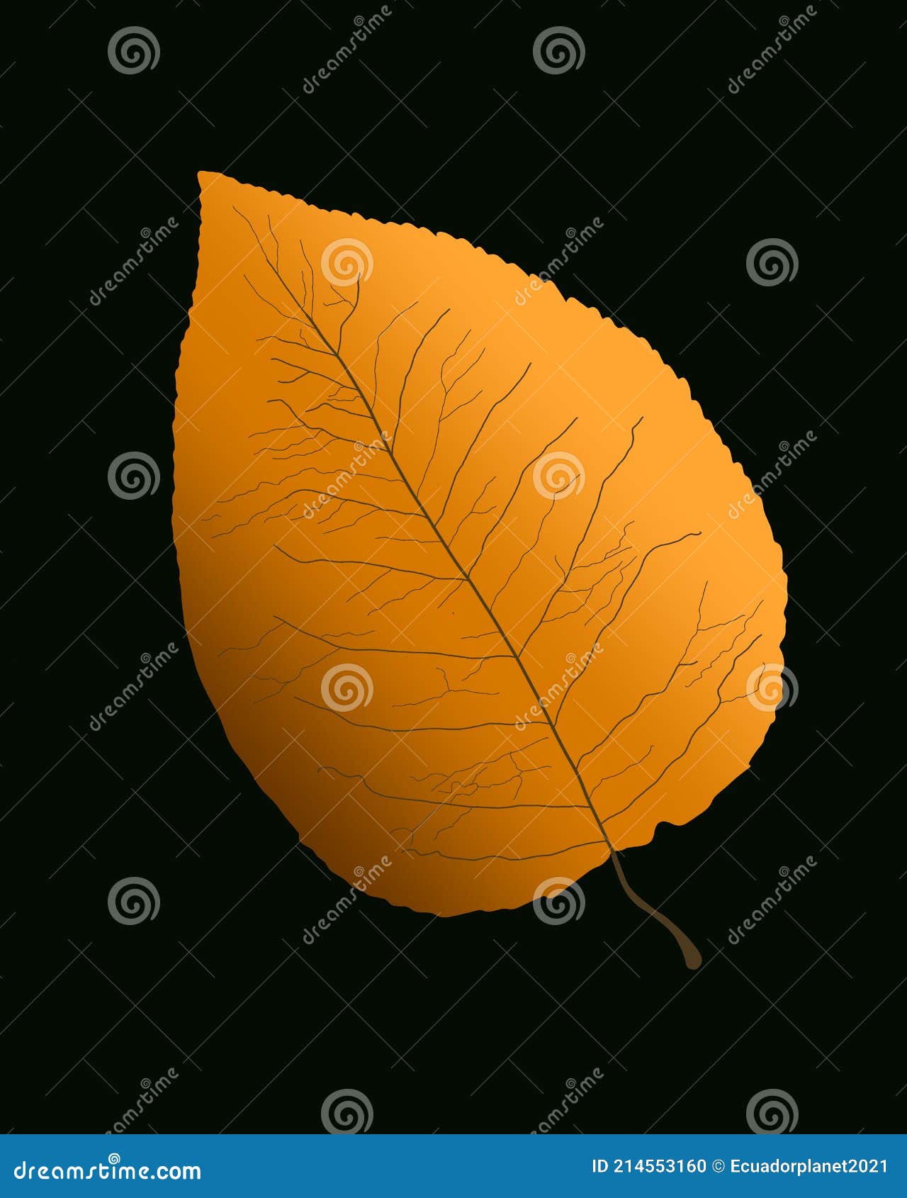 Yellow Leaf Design for Wallpaper, Eco-friendly Drawing Stock ...