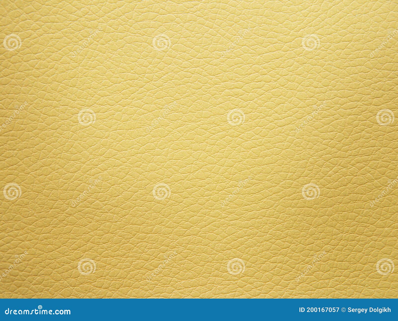 Genuine Leather Texture Natural Pattern. Yellow Color Stock Image ...