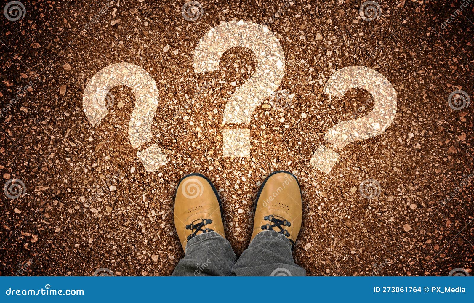 Three Question Marks On Orange Background. 3d Model, Mock-up Of ...