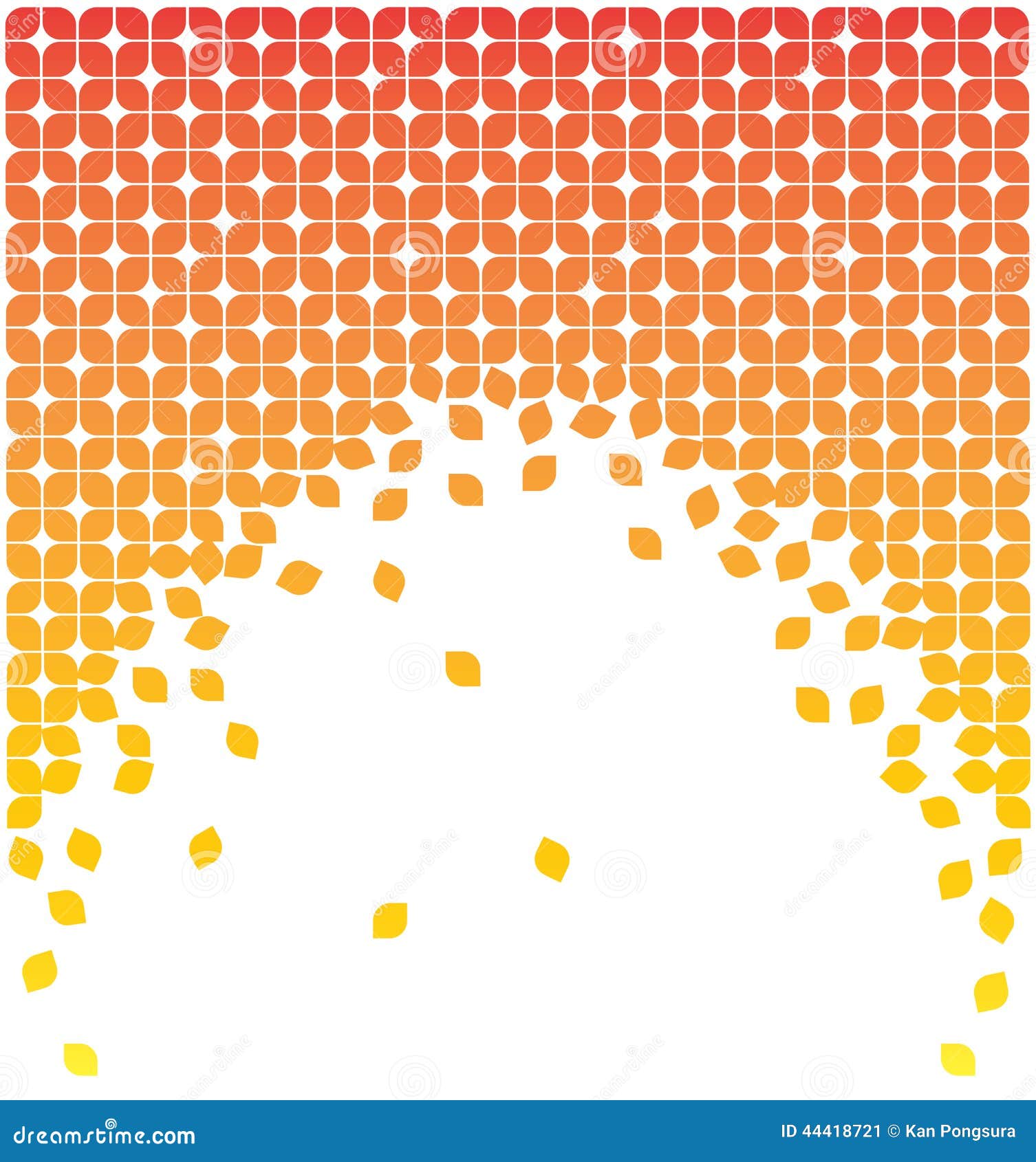 Yellow Leaves Abstract Background Stock Vector - Illustration of lines ...