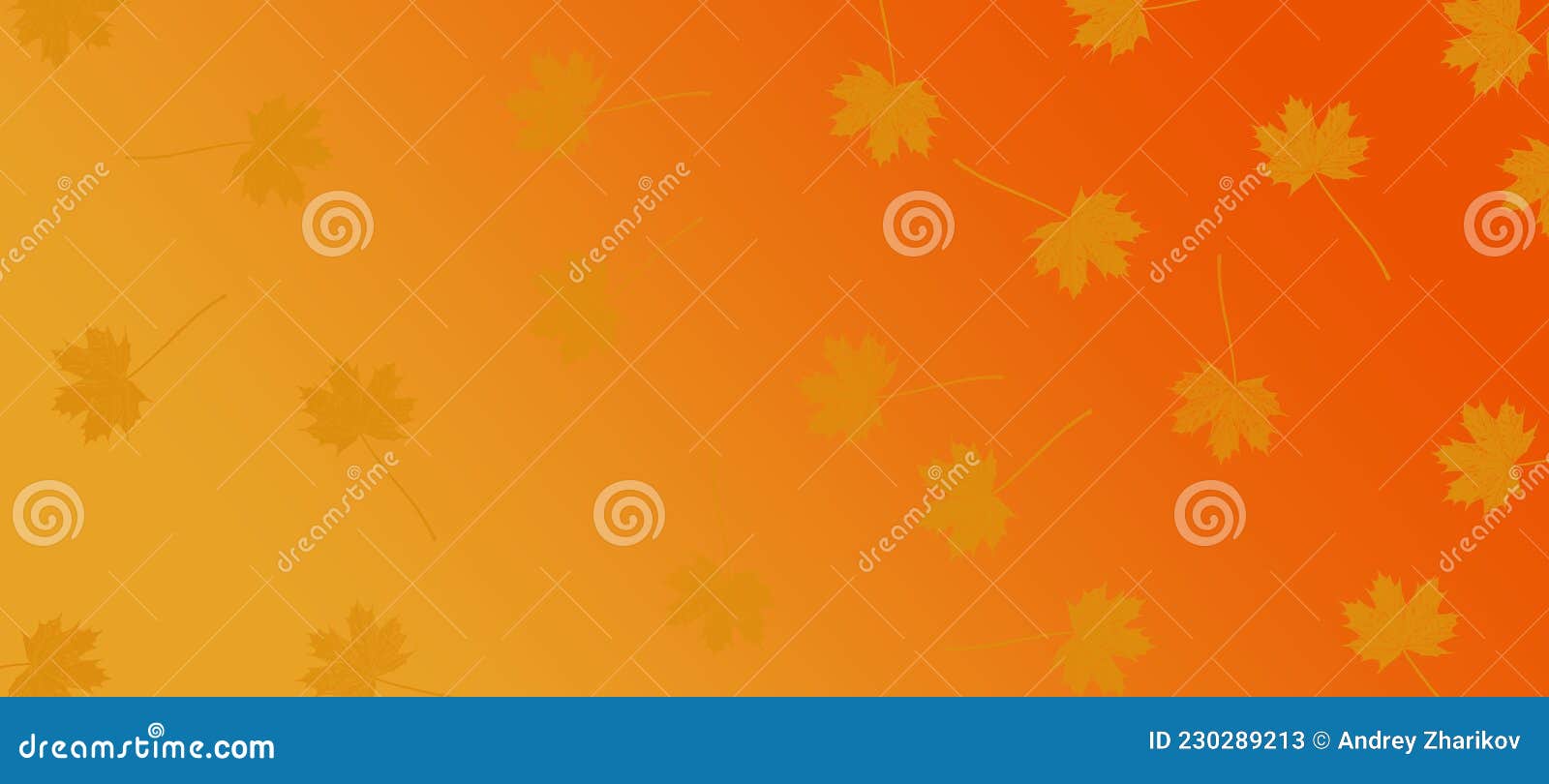Yellow Leaves. Autumn. on a Yellow Background. Frame. September and ...