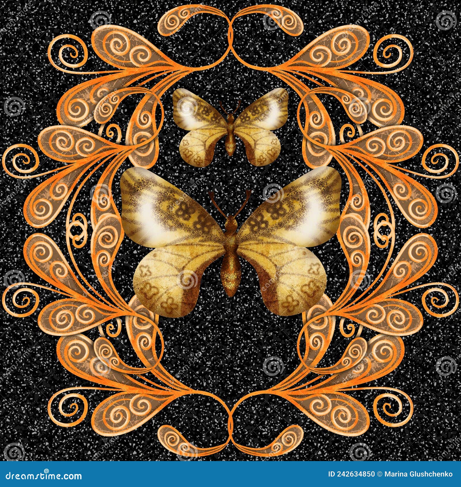 Texture From Butterfly Wing Stock Photo | CartoonDealer.com #57831666