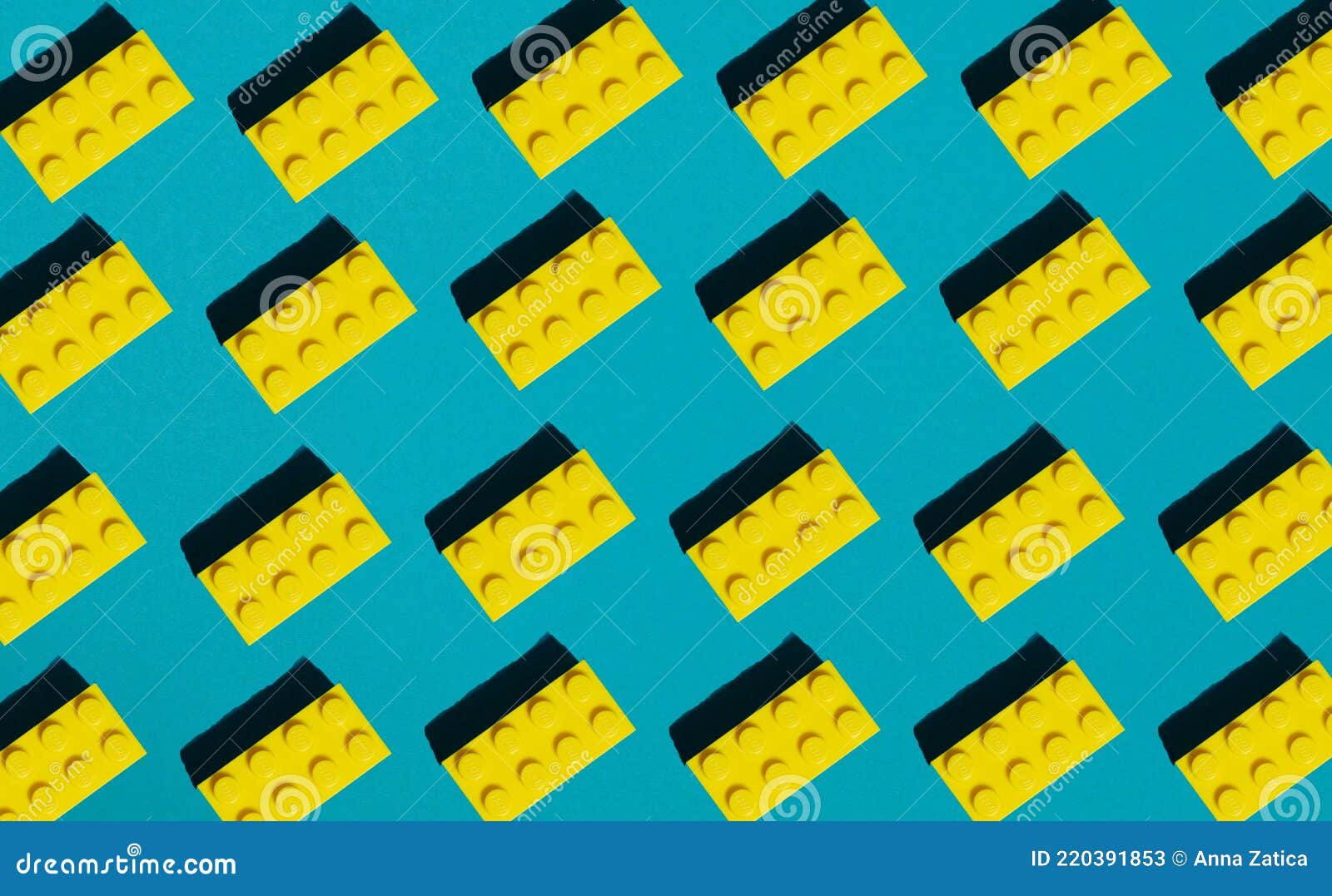 Yellow Lego Background