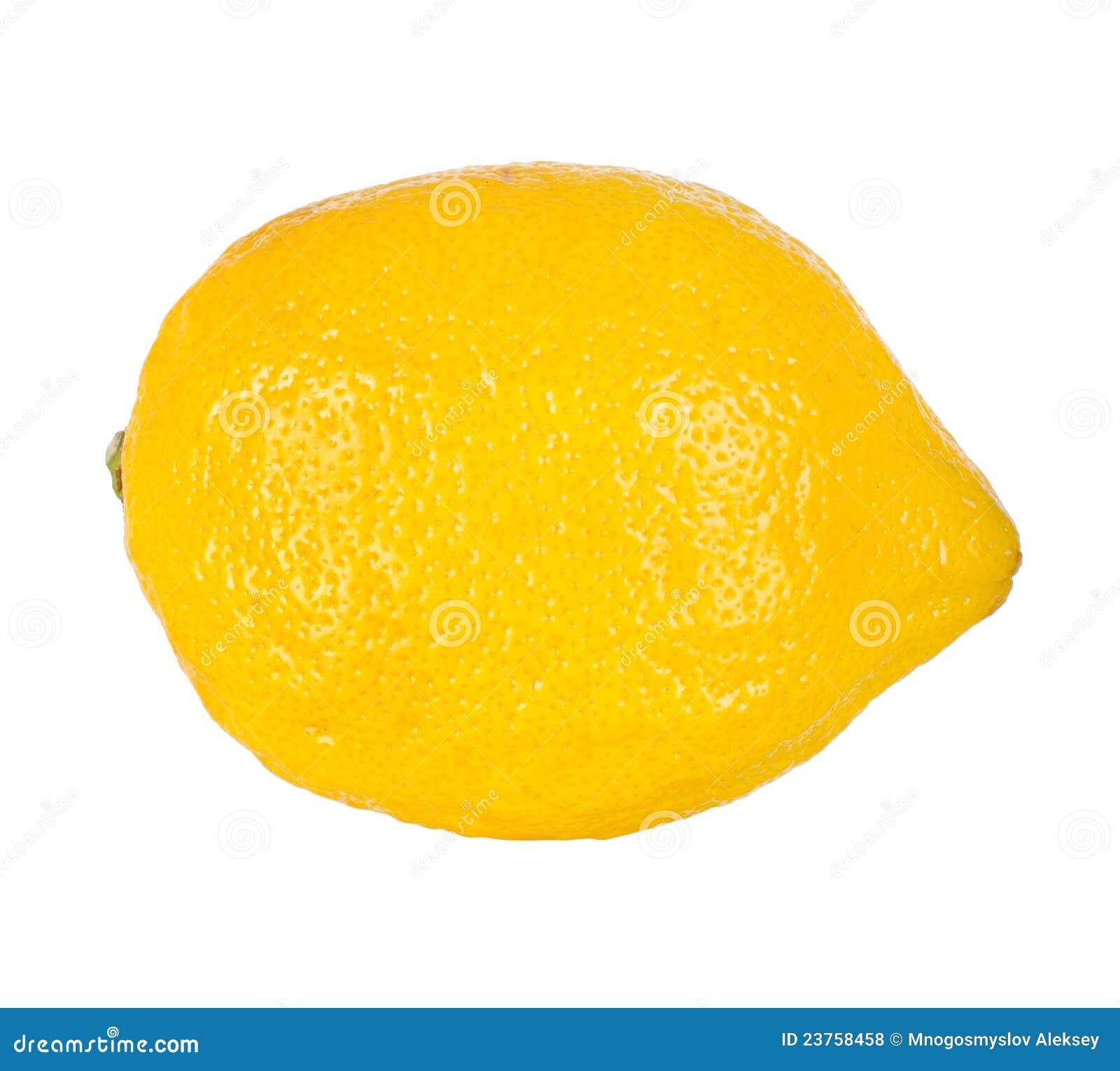 Yellow lemon stock photo. Image of alone, isolated, close - 23758458