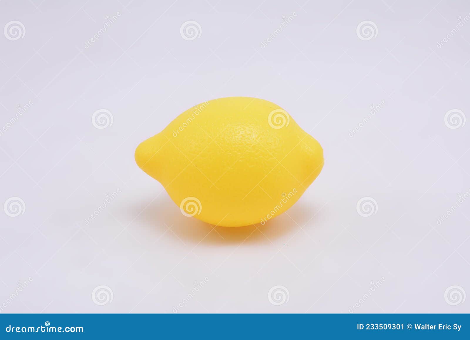 Yellow Lemon Fruit Plastic Toy Played by Kids Stock Image - Image of ...