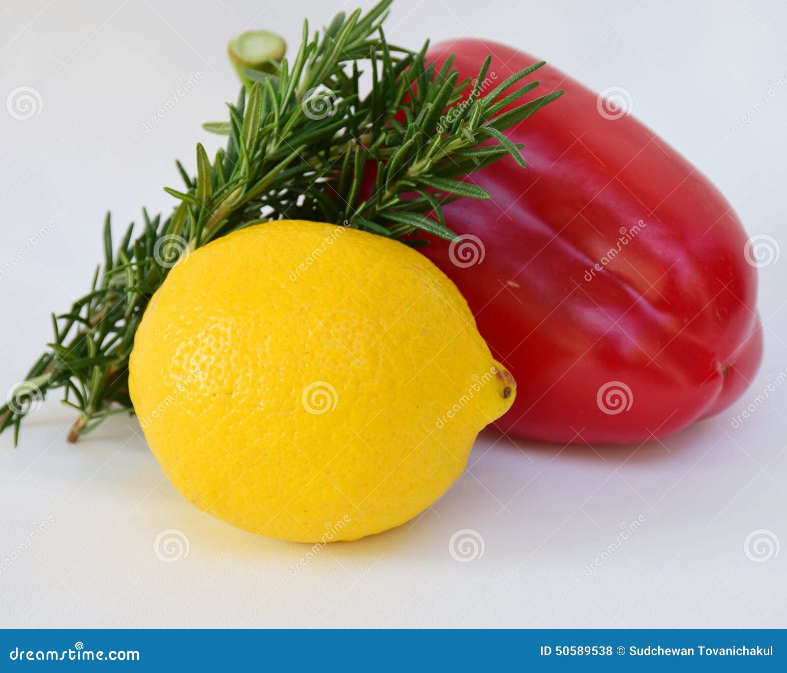 Yellow lemon stock photo. Image of isolated, lemon, herb - 50589538