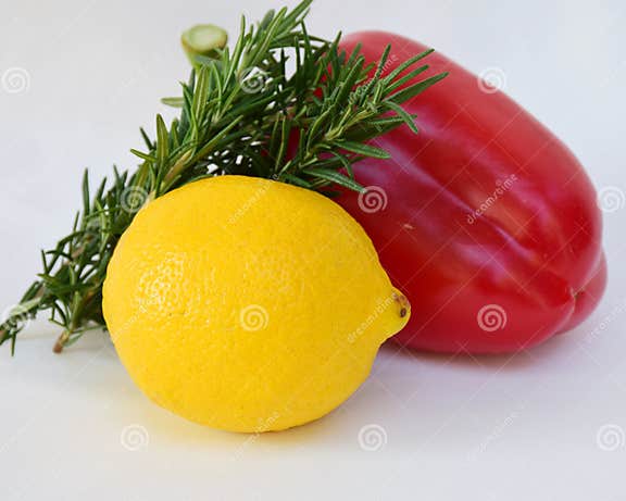 Yellow lemon stock photo. Image of isolated, lemon, herb - 50589538
