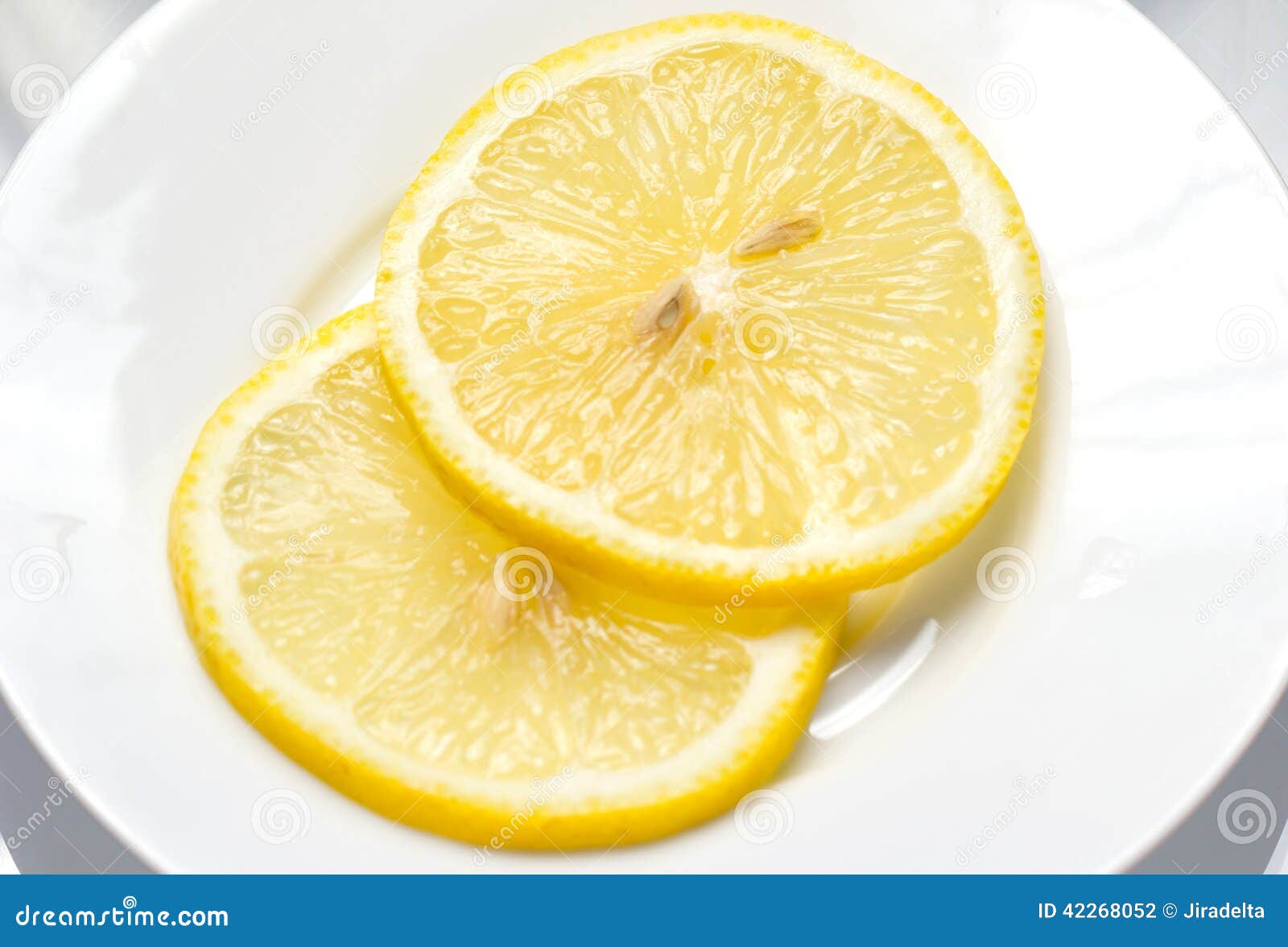 Yellow Lemon Slice stock photo. Image of juice, lemon - 42268052