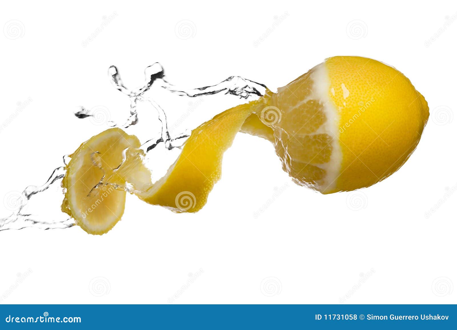 Lemon Splash Royalty-Free Stock Photography | CartoonDealer.com #3174611