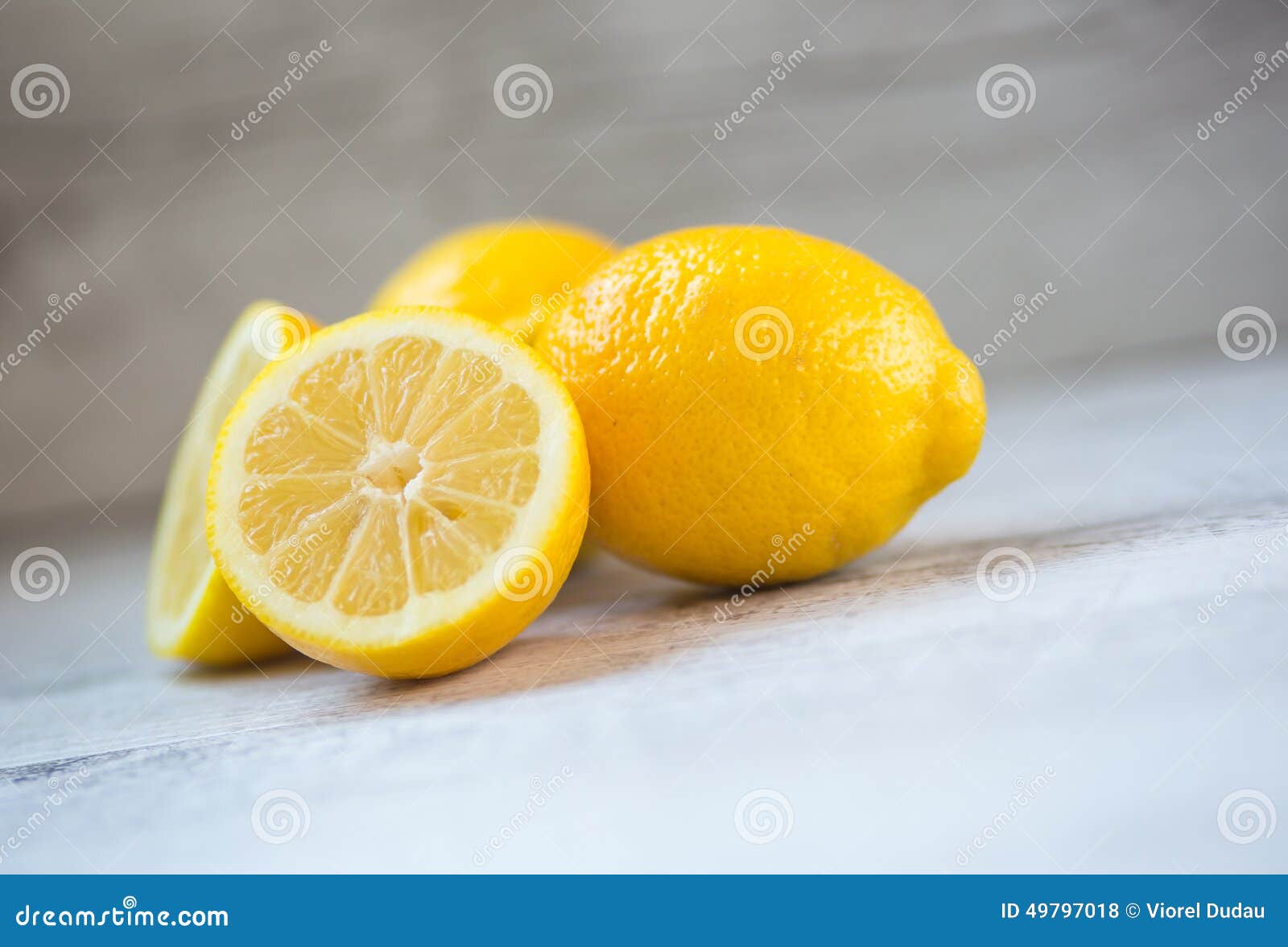 Yellow lemons stock photo. Image of vitamin, vivid, yellow - 49797018