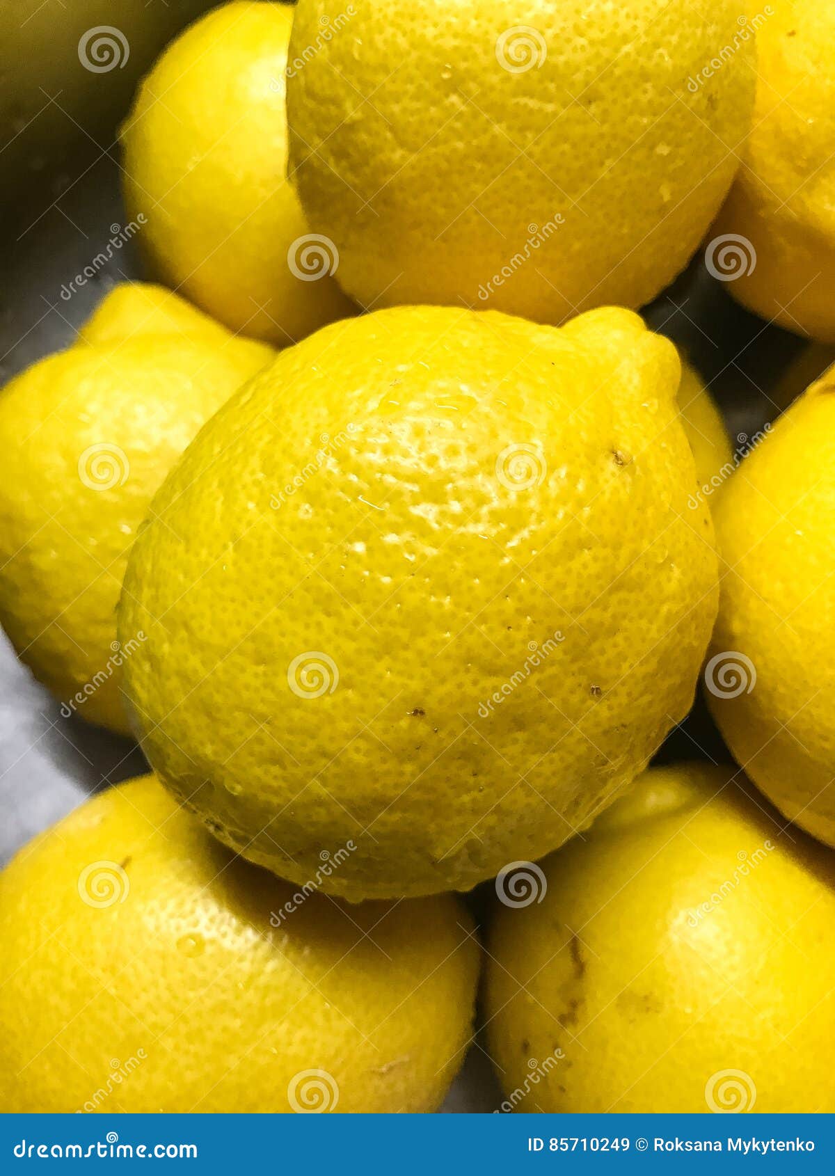 Yellow lemons in winter stock image. Image of multicolor - 85710249