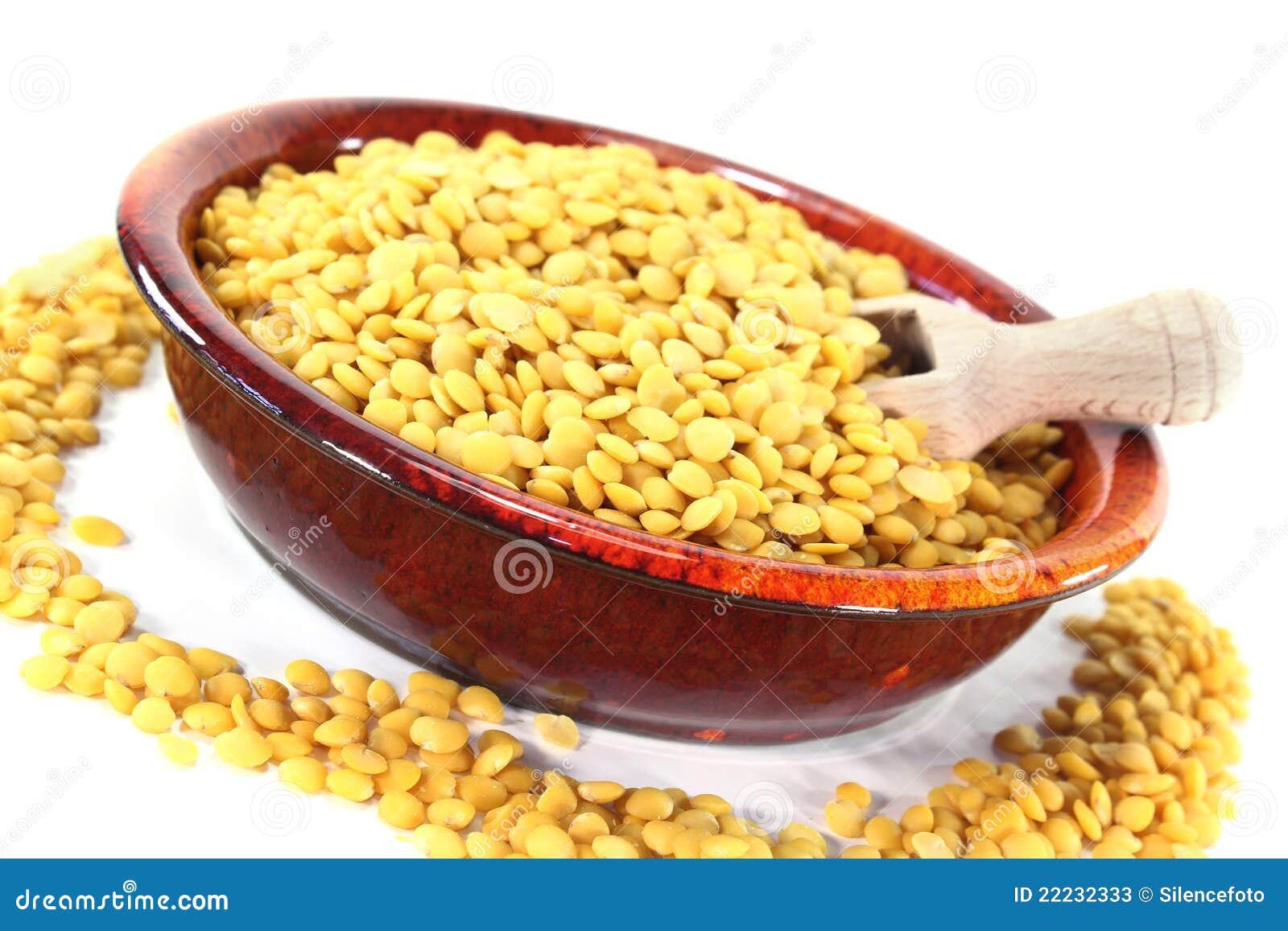 Yellow lentils stock image. Image of fine, liner, legumes - 22232333