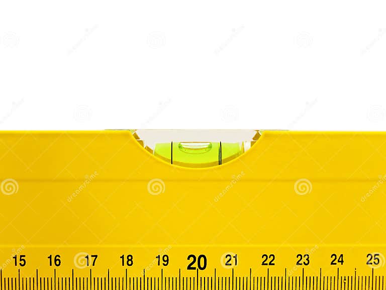 Yellow level stock image. Image of measure, measurement - 12922461